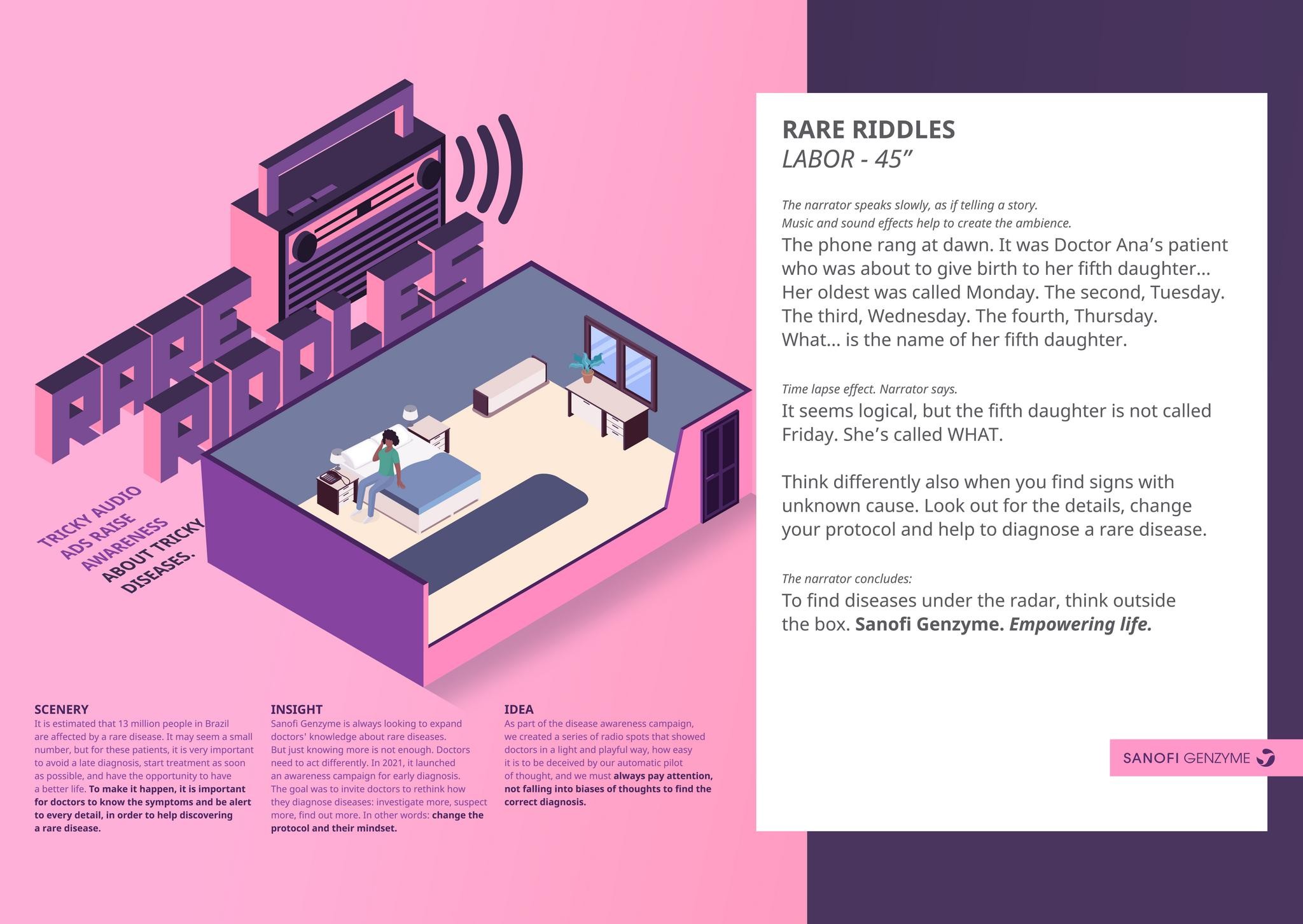 Rare Riddles | Campaign | THE WORK