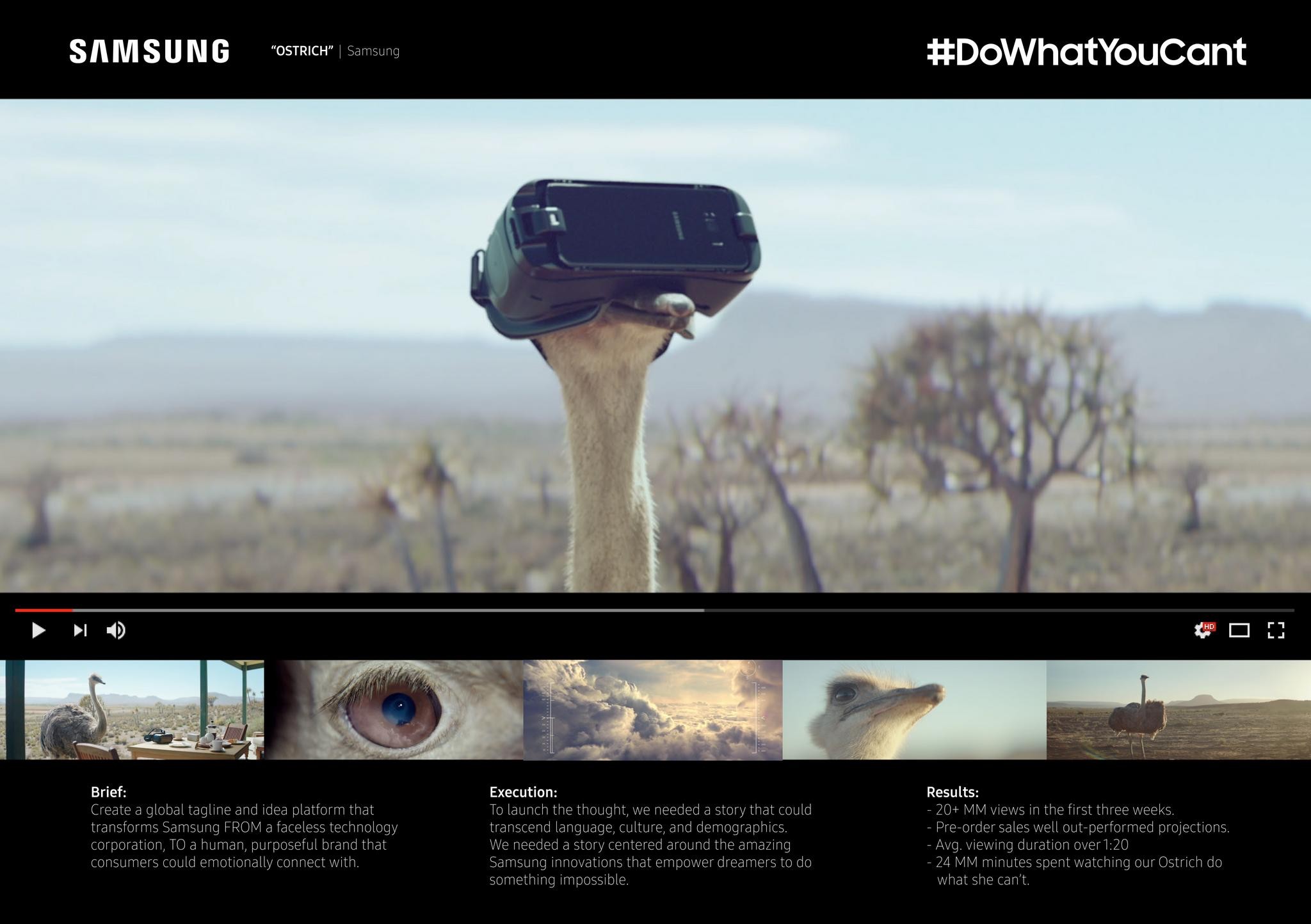 Ostrich | Campaign | THE WORK