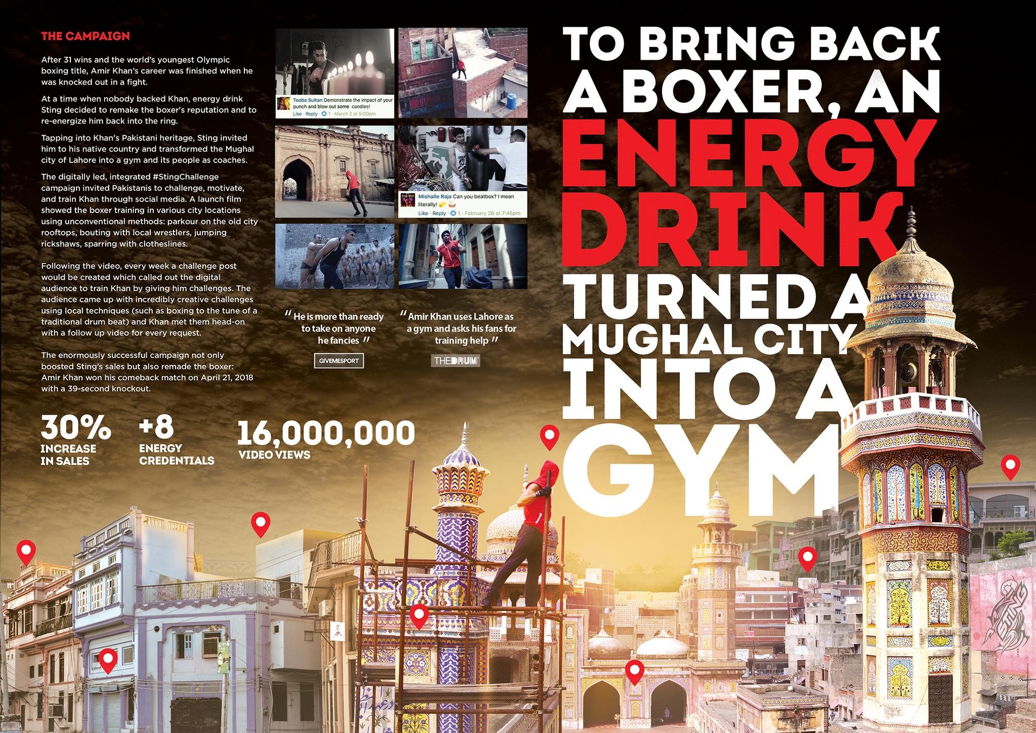 Remake the Boxer | Campaign | THE WORK