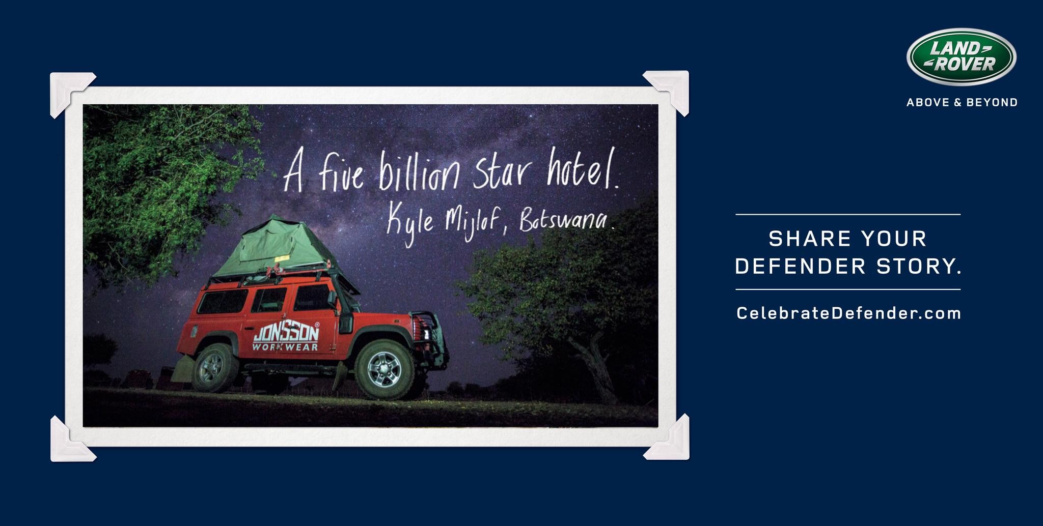 Celebrate Defender | Campaign | THE WORK