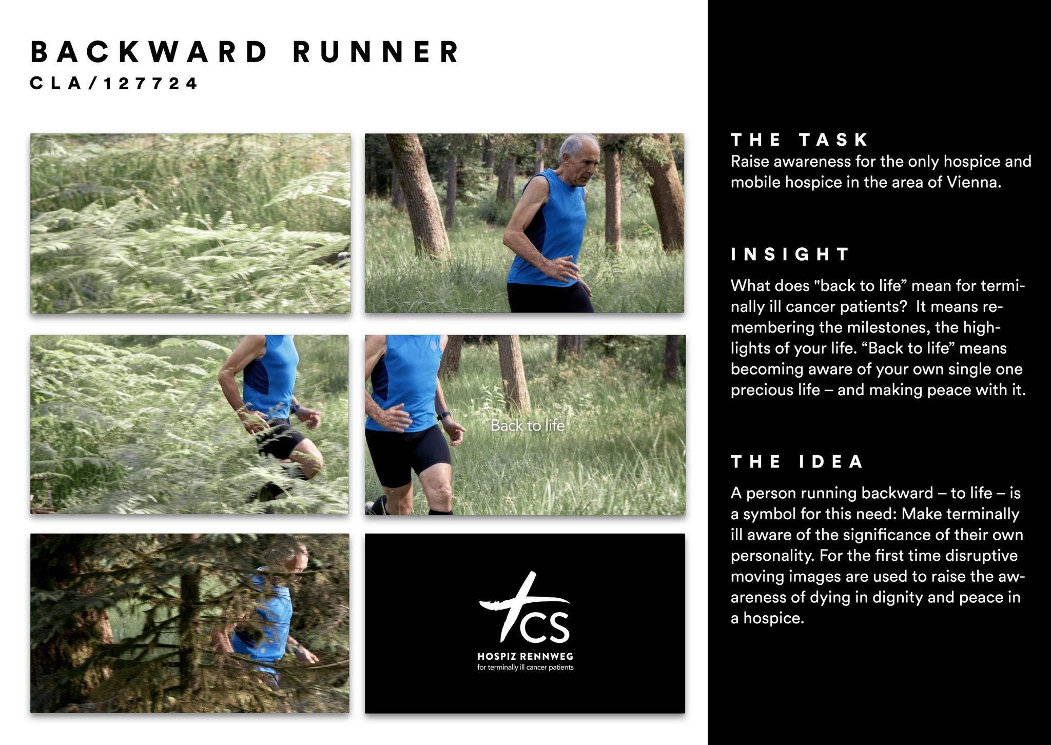 Backward Runner | Campaign | THE WORK
