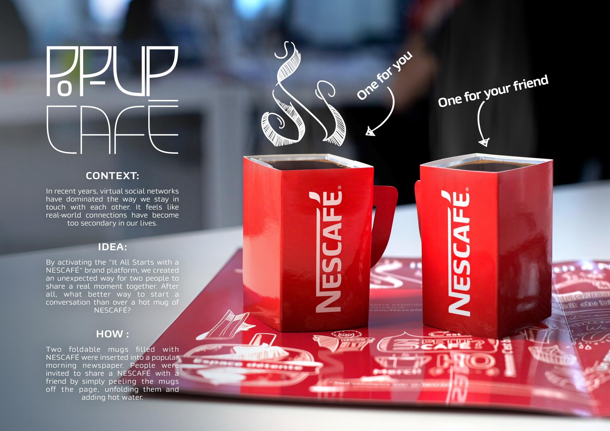 POP-UP CAFE | Campaign | THE WORK