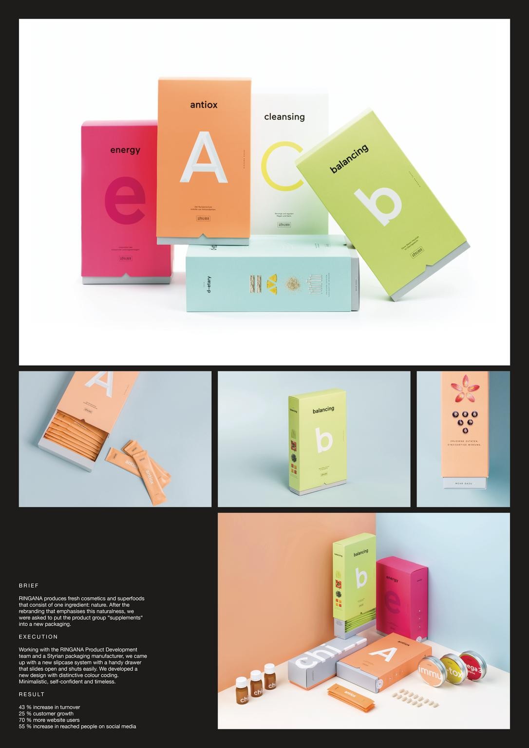 RINGANA Packaging: Pure Ingredients. True Effect. | Campaign | THE WORK