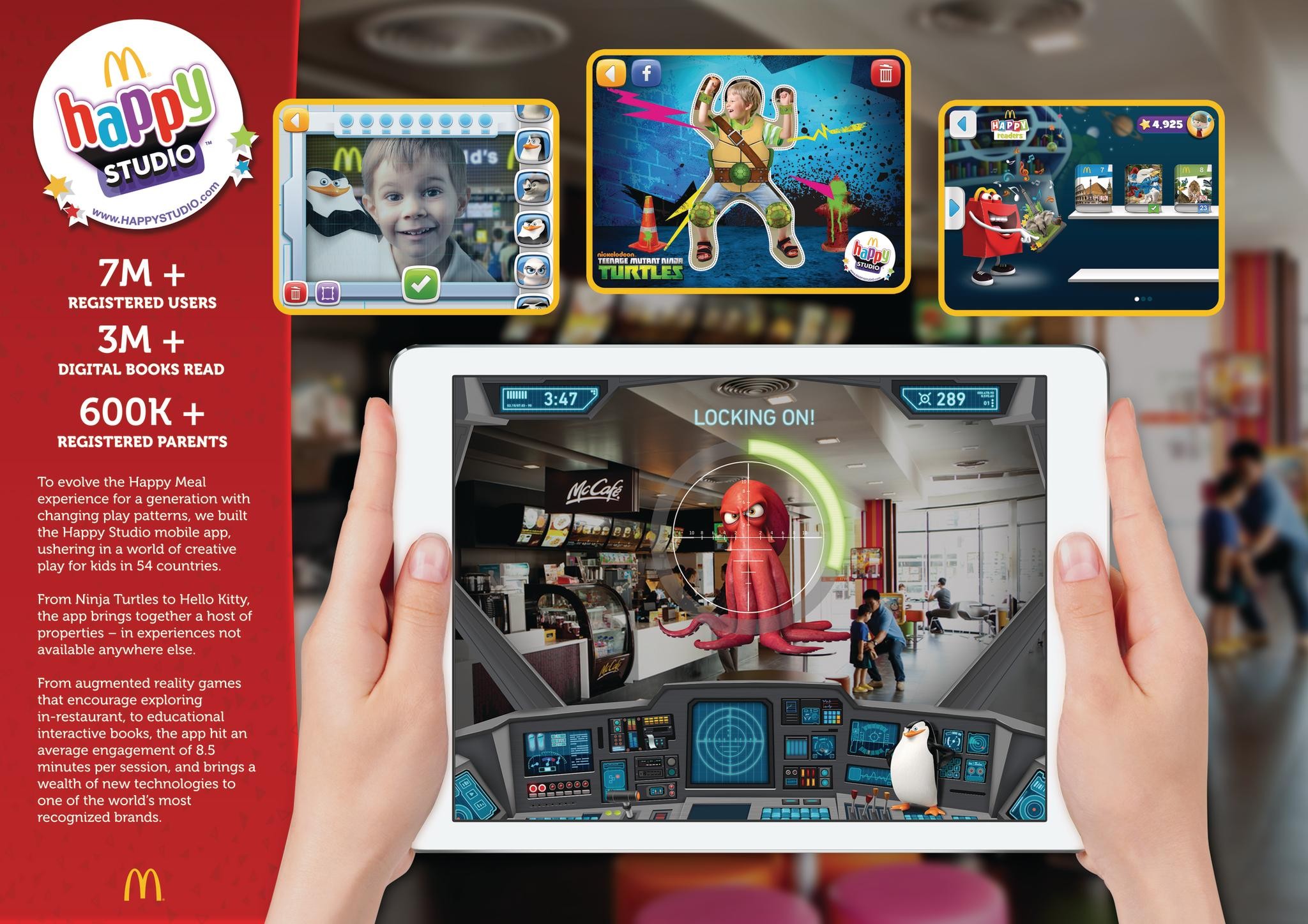 McDONALD'S HAPPY STUDIO APP - MAGIC CAMERA | Campaign | THE WORK