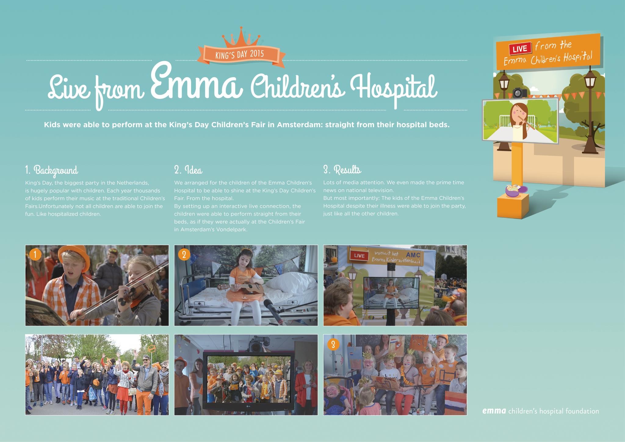 LIVE FROM THE EMMA CHILDREN’S HOSPITAL | Campaign | THE WORK