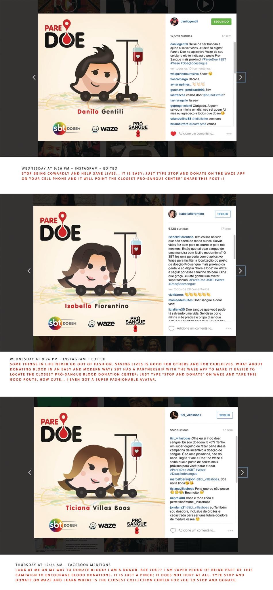 PARE E DOE/ STOP AND DONATE | Campaign | THE WORK