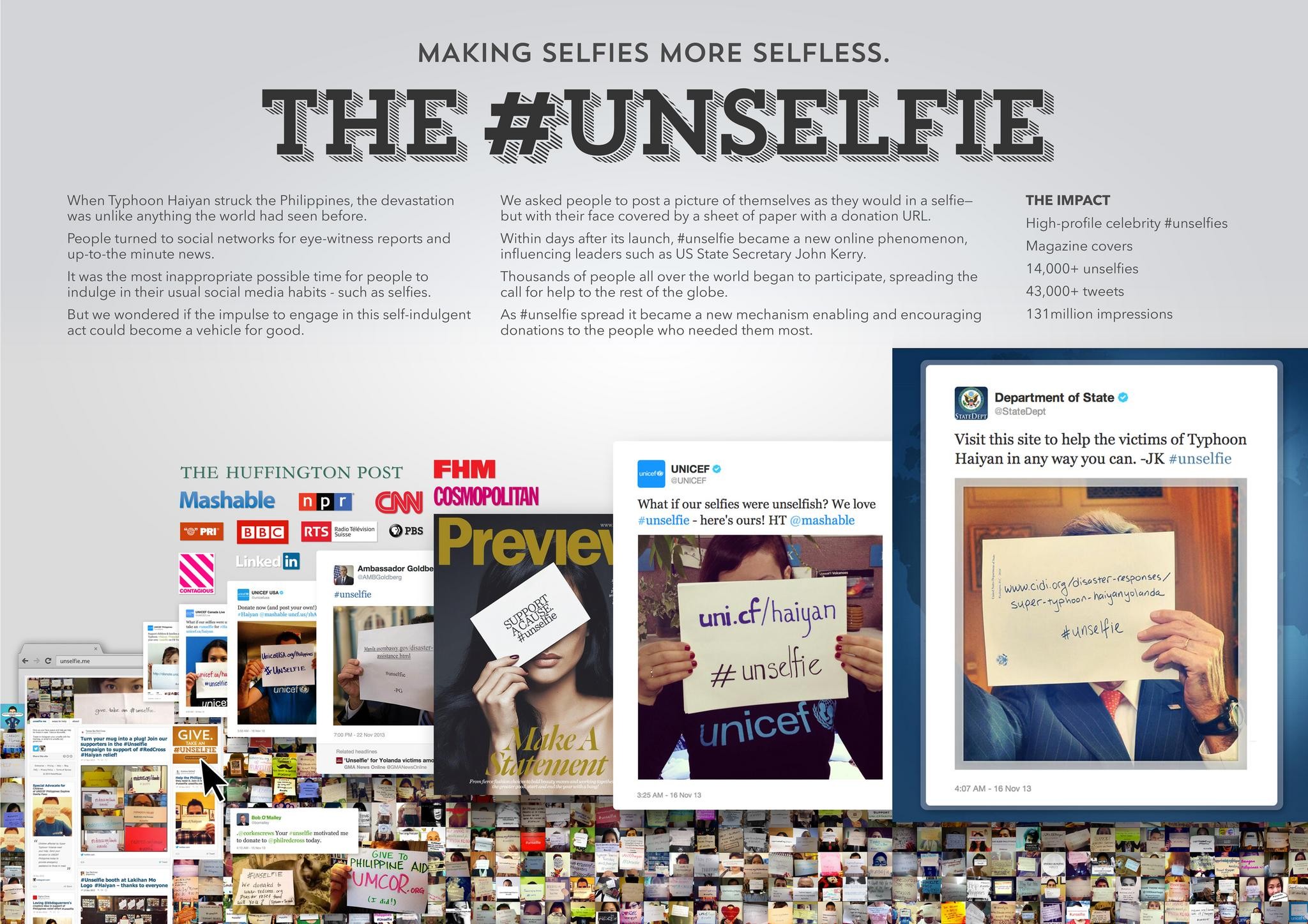 UNSELFIE | Campaign | THE WORK