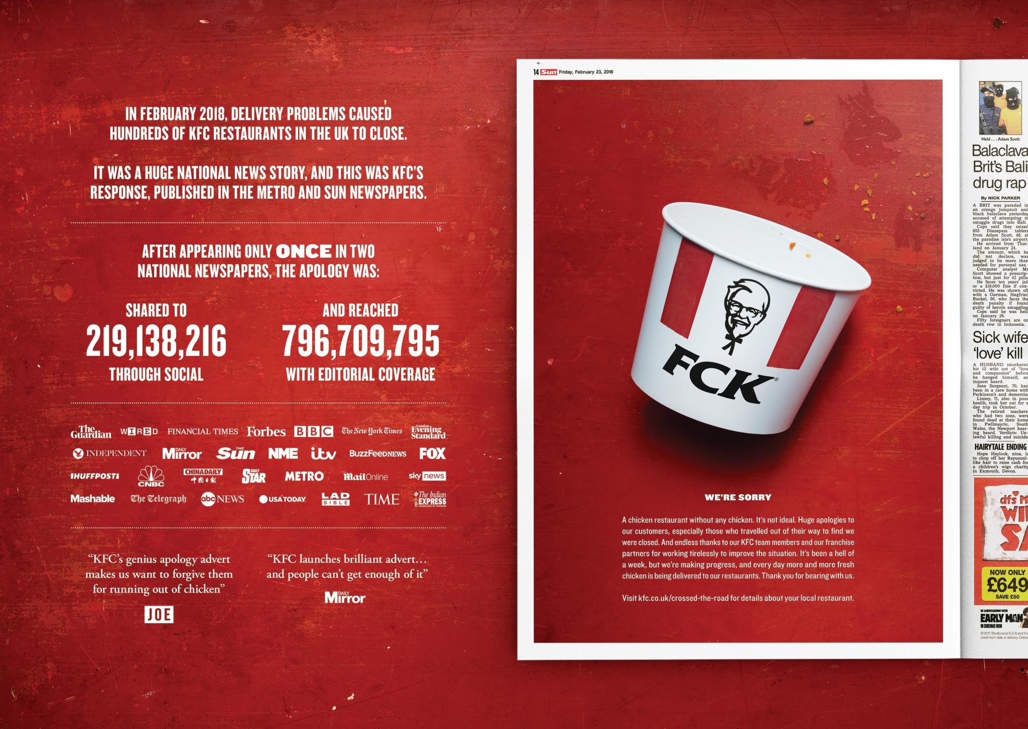 KFC 'FCK' | Campaign | THE WORK