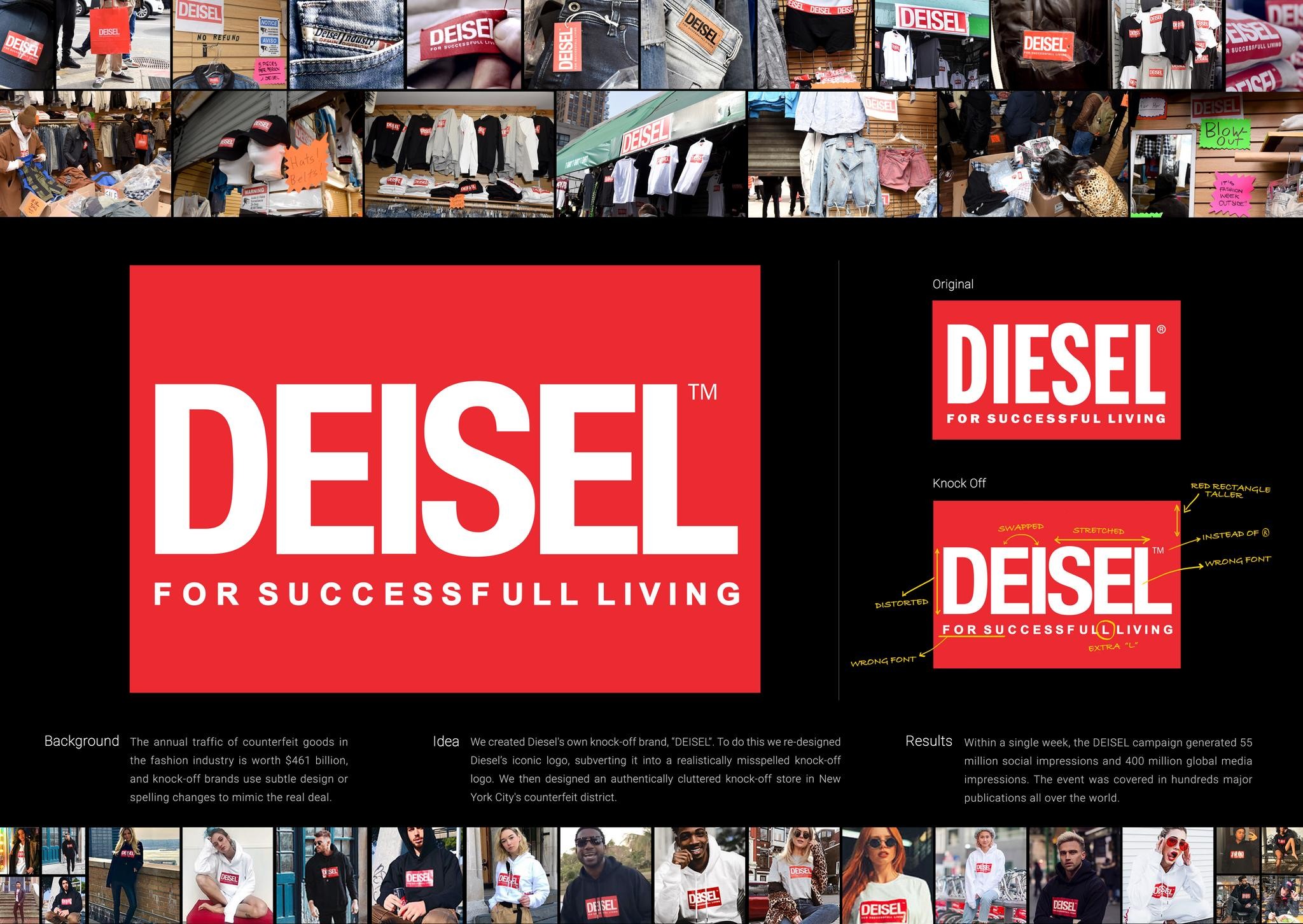 Deisel Go With The Fake | Campaign | THE WORK