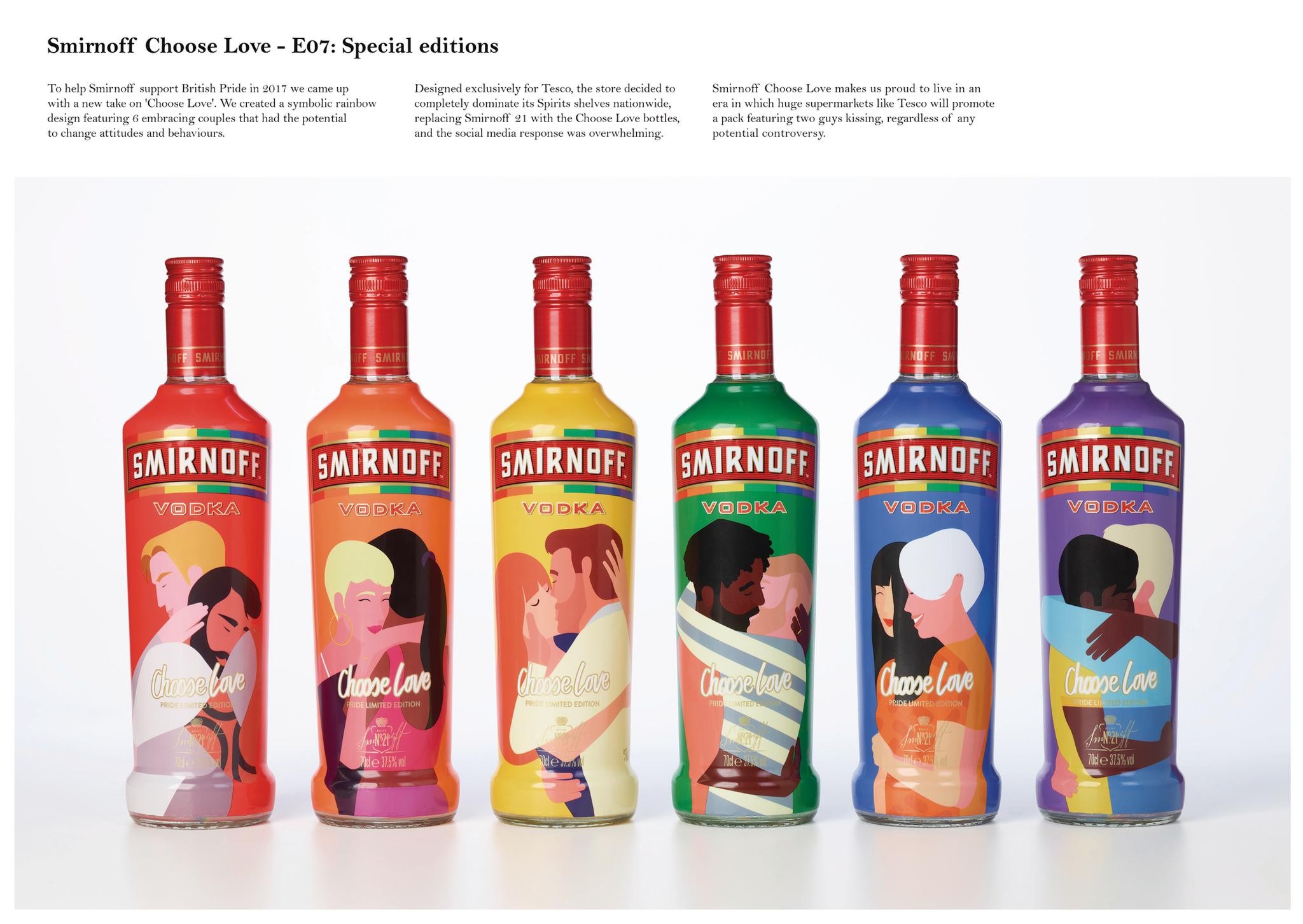 Smirnoff Choose Love Limited Edition | Campaign