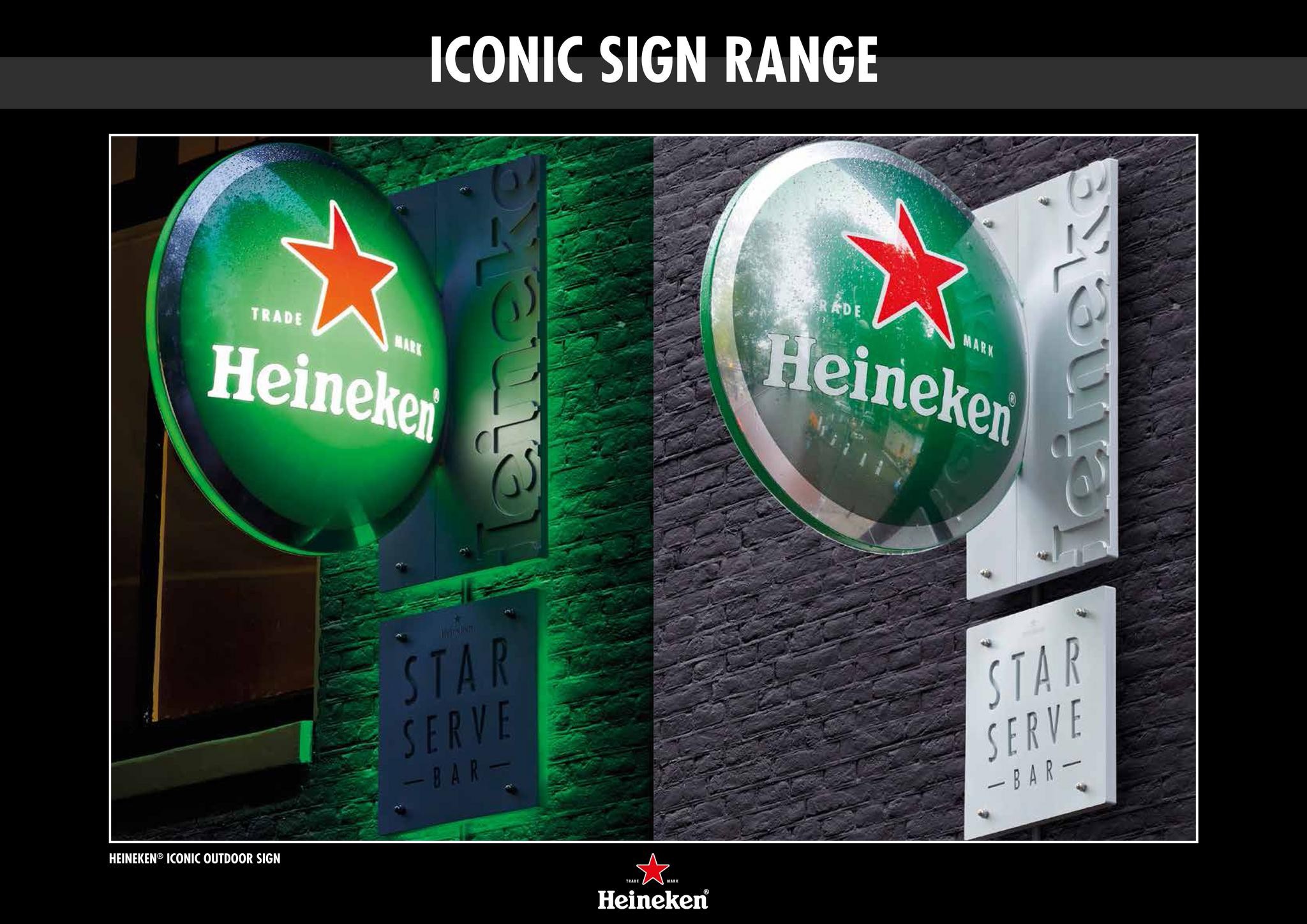 ICONIC SIGN RANGE | Campaign | THE WORK