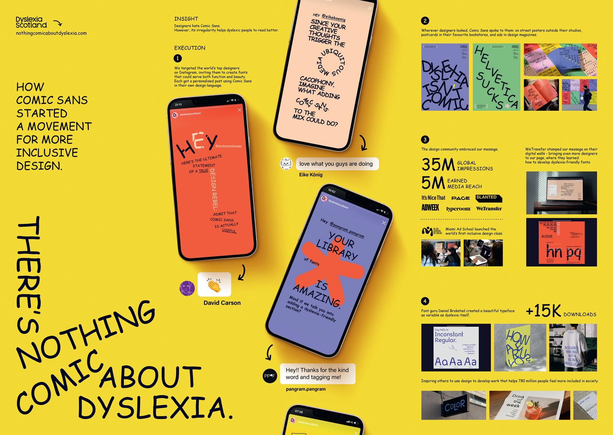 There´s Nothing Comic About Dyslexia | Campaign | THE WORK
