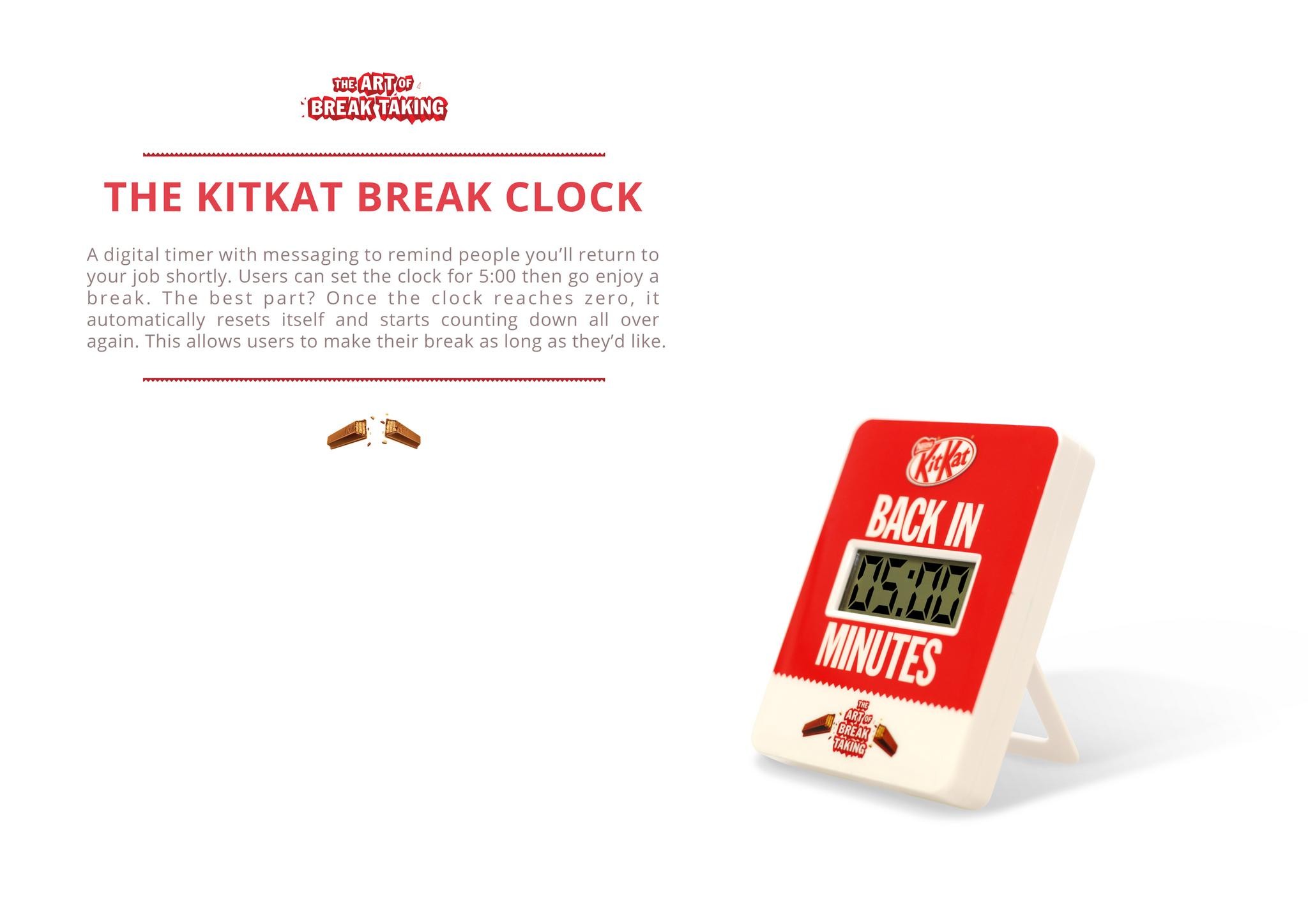 KIT KAT CLOCK | Campaign | THE WORK