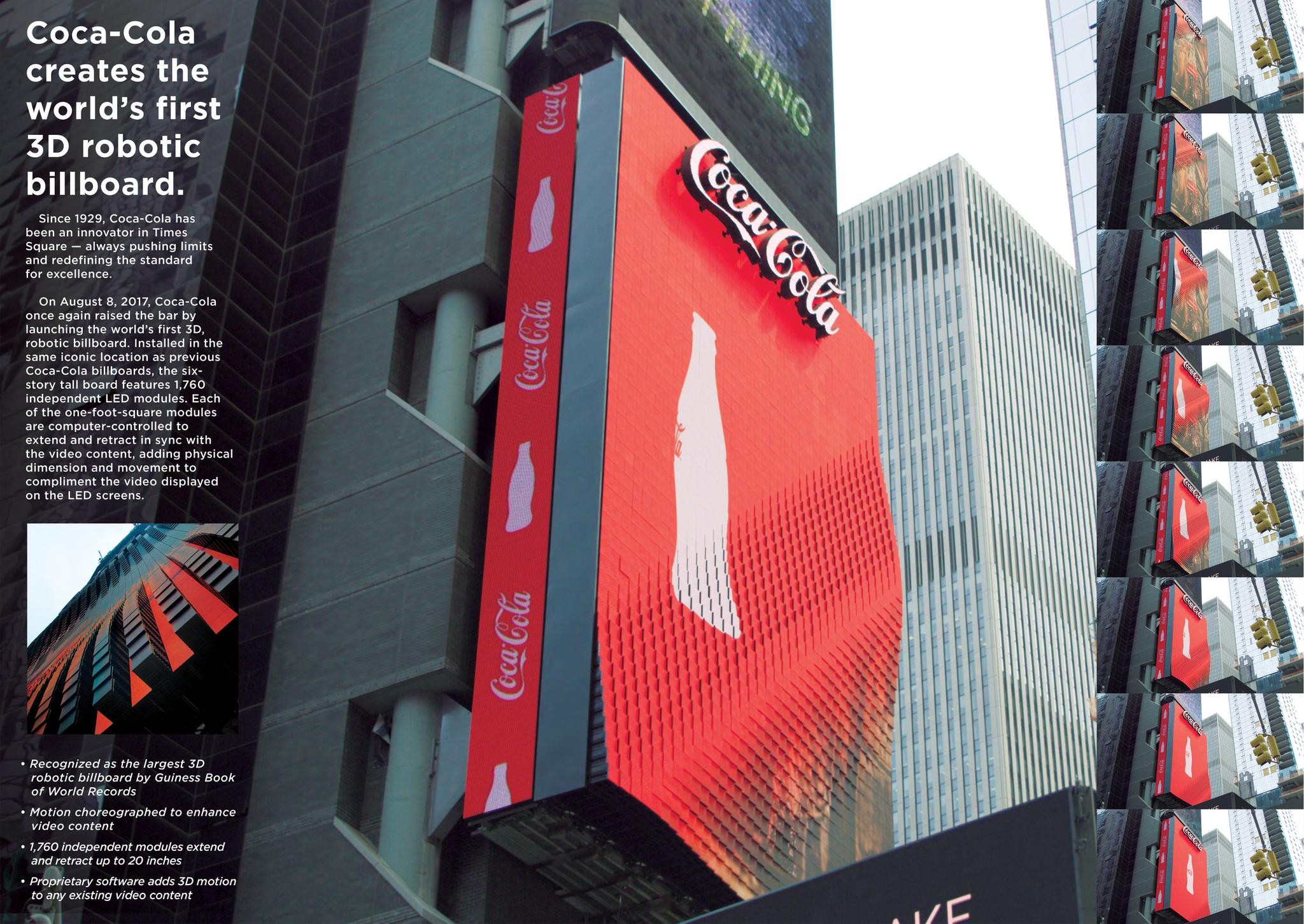 Coca-Cola Times Square Billboard | Campaign | THE WORK