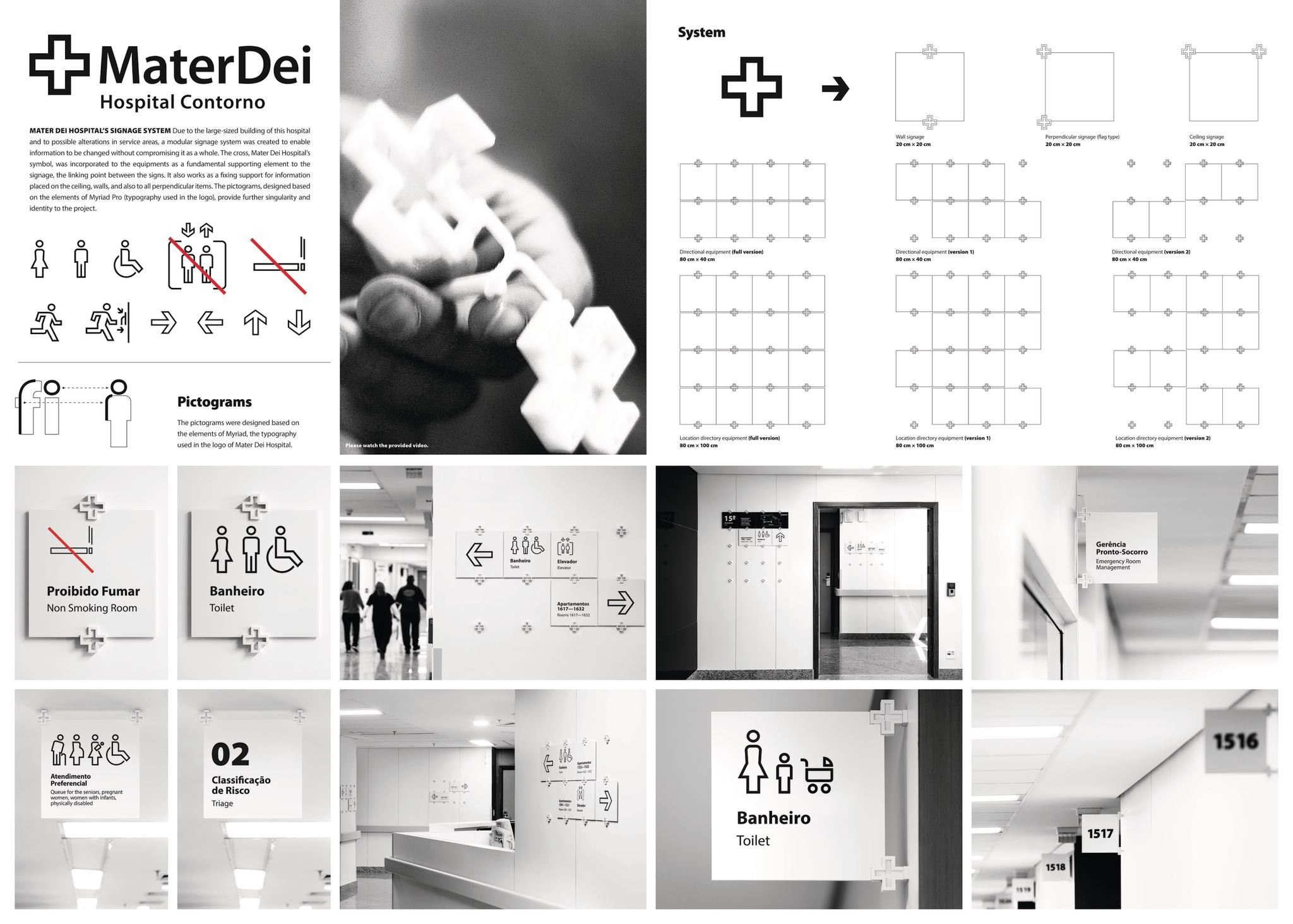 Mater Dei signage system | Campaign | THE WORK