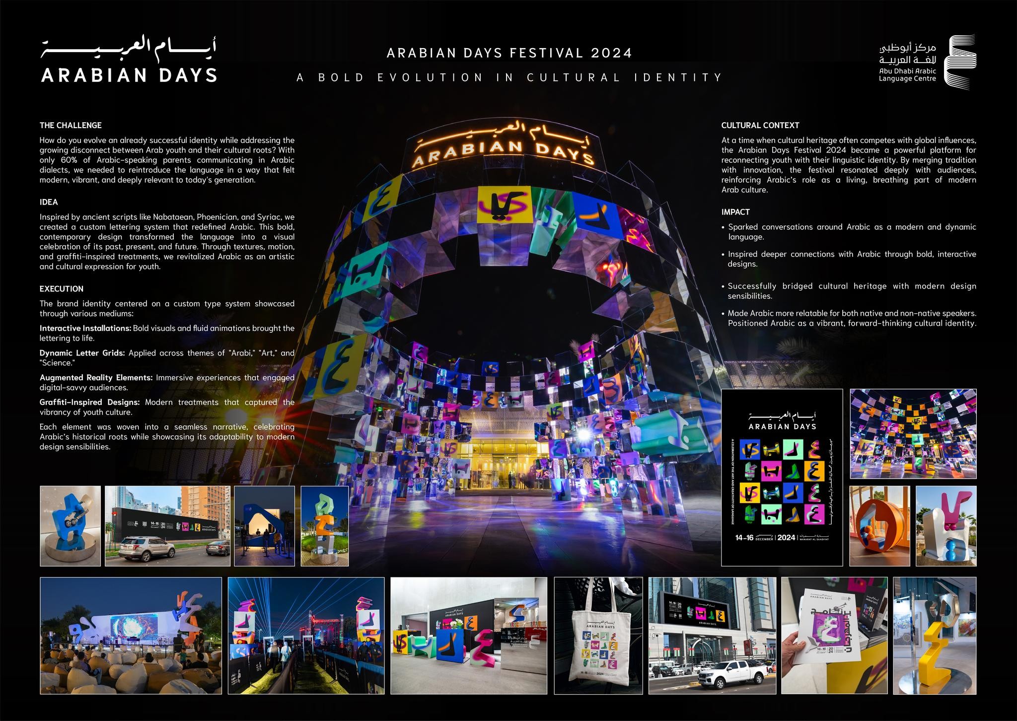 Arabian Days -- A Bold Evolution of Arabic Identity | Campaign | THE WORK