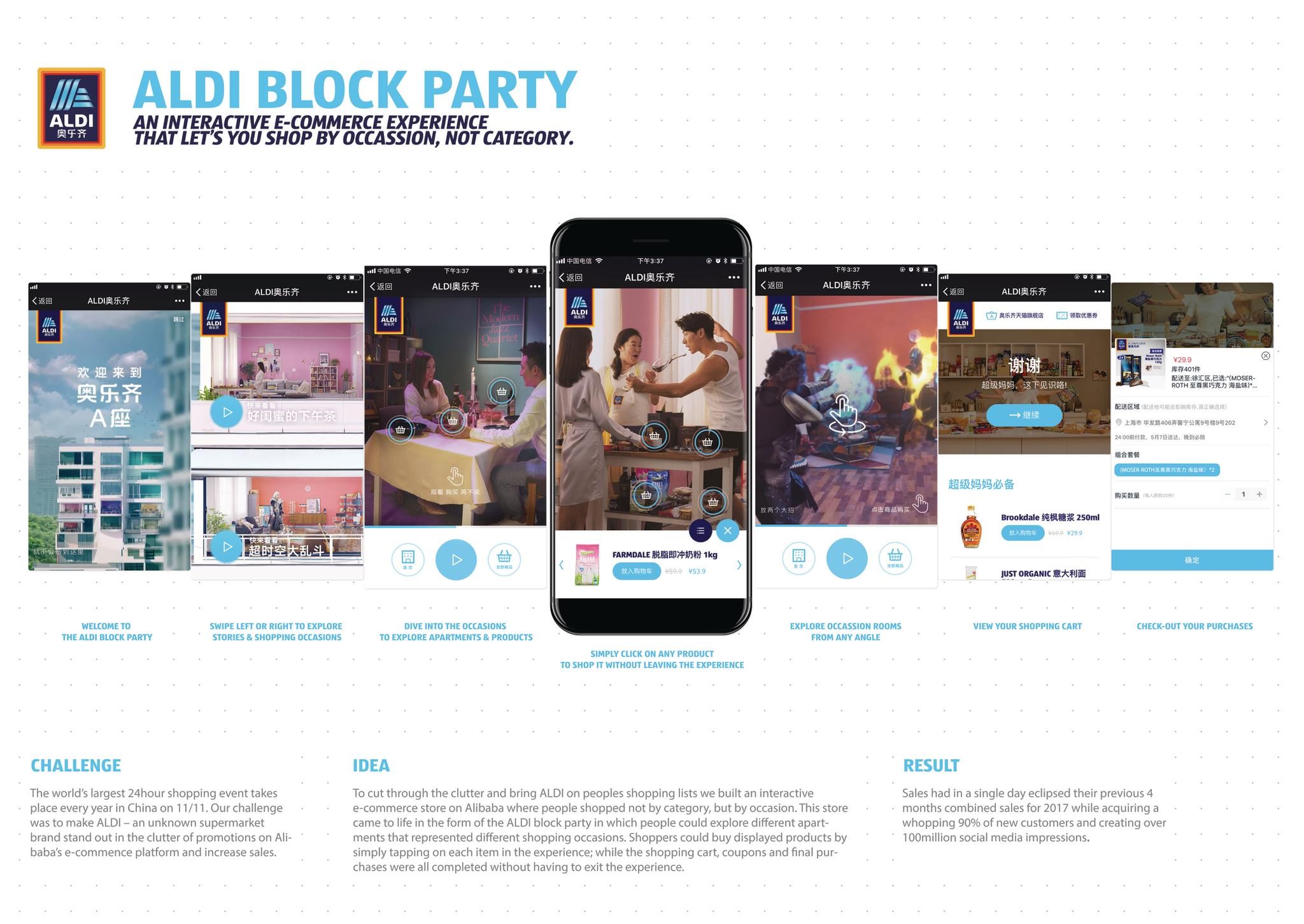 ALDI Block Party | Campaign | THE WORK