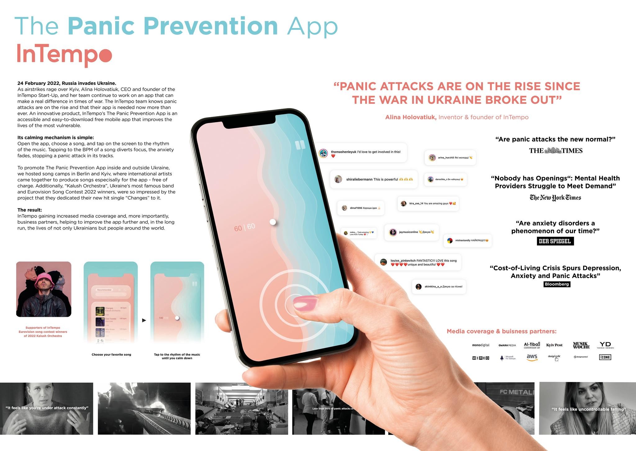 The Panic Prevention App | Campaign | THE WORK