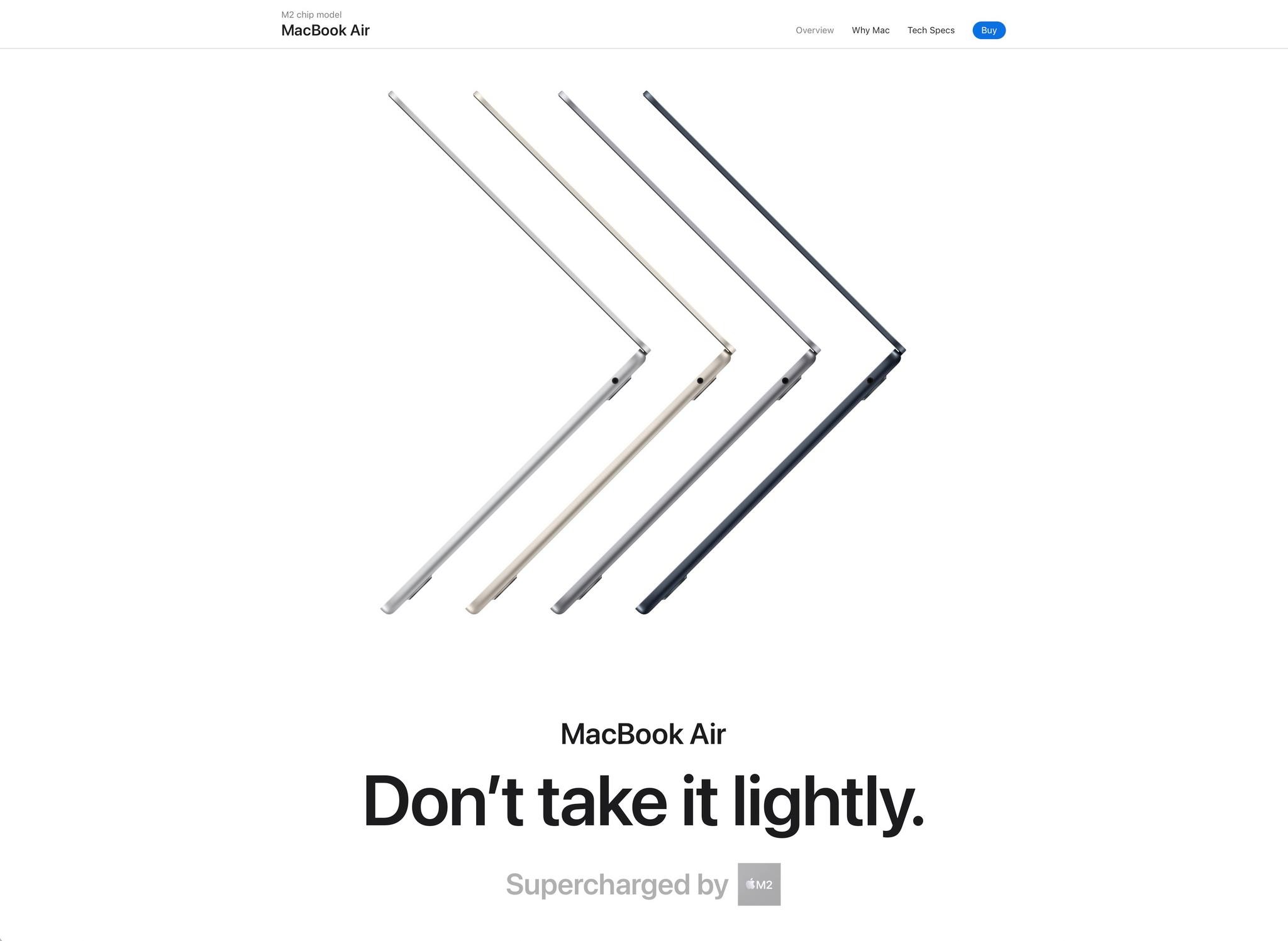 MacBook Air (M2) | Campaign | THE WORK