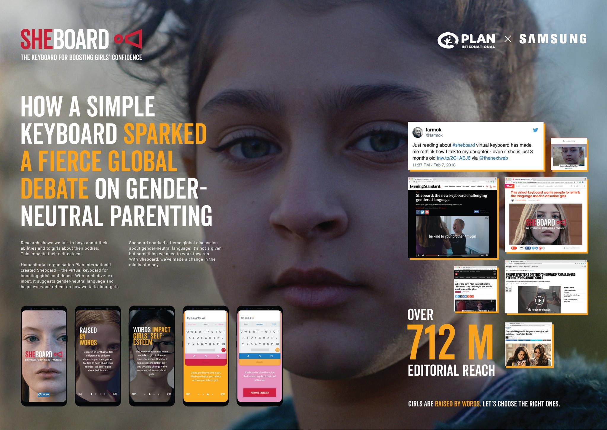 Sheboard – Raised by words | Campaign | THE WORK