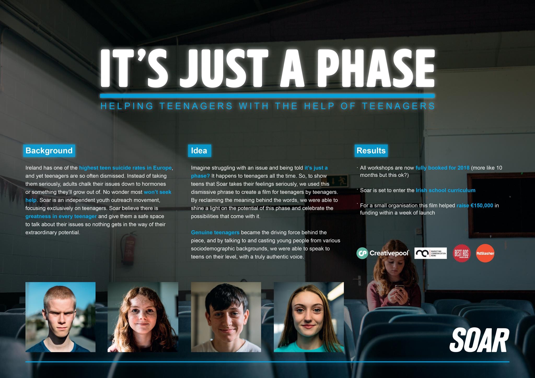 SOAR | Campaign | THE WORK