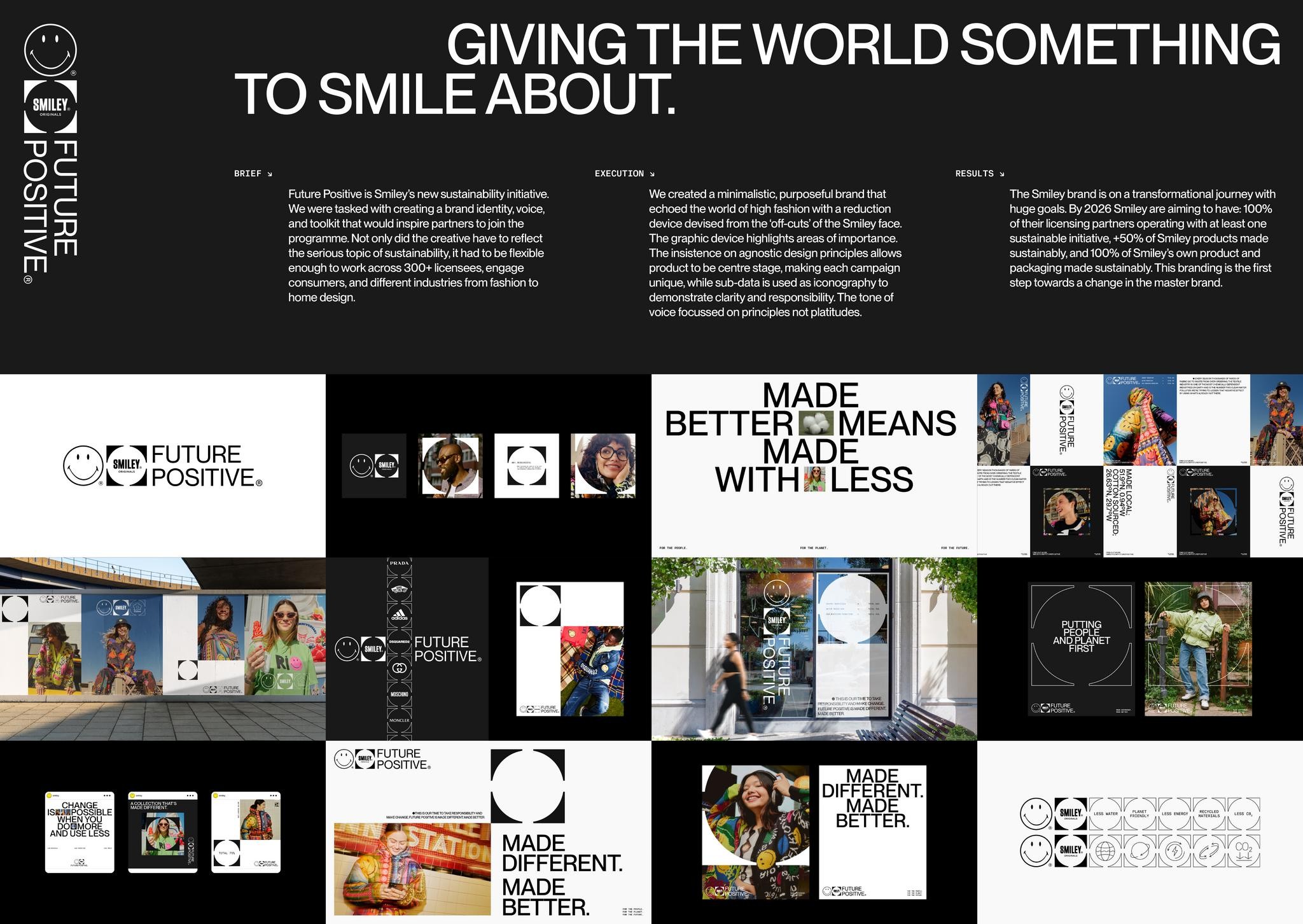 Smiley Future Positive | Campaign | THE WORK