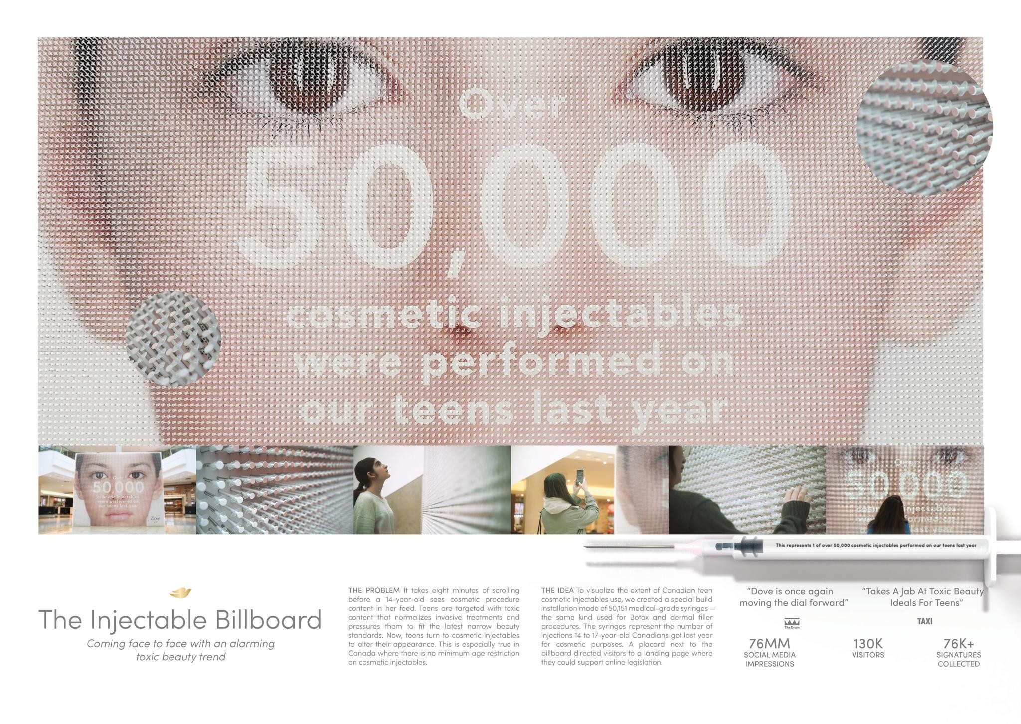 Injectable Billboard | Campaign | THE WORK