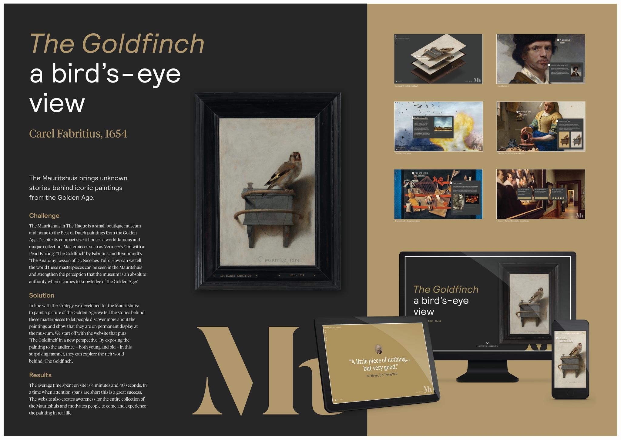 THE GOLDFINCH A BIRDS - EYE VIEW | Entry | THE WORK