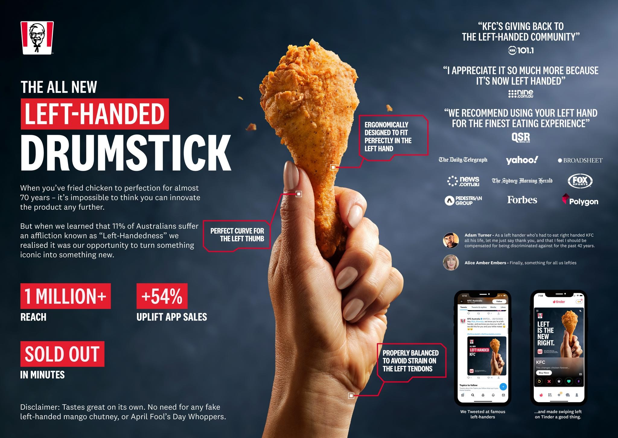 KFC's Left-Handed Drumstick | Campaign | THE WORK