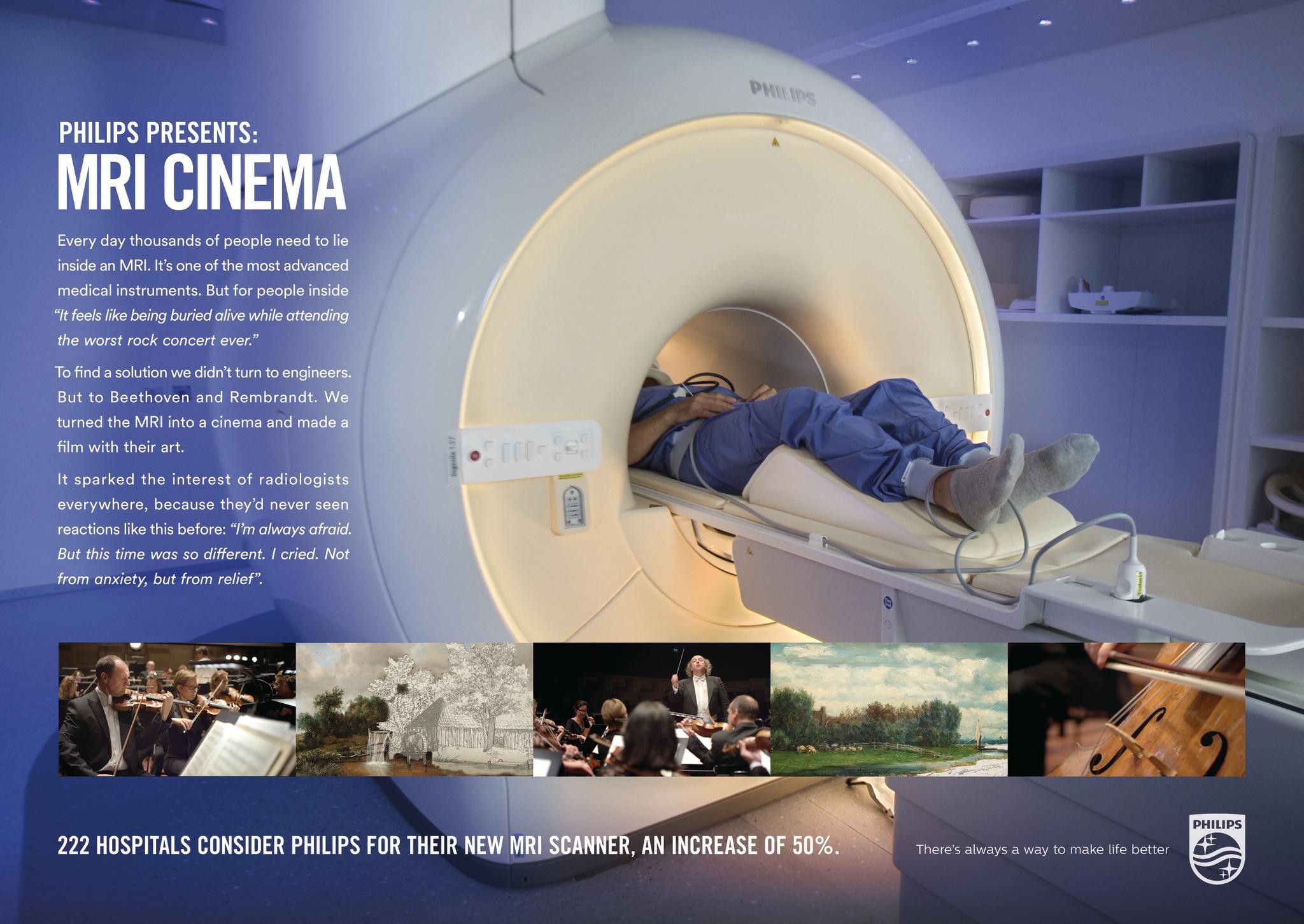 MRI cinema | Campaign | THE WORK