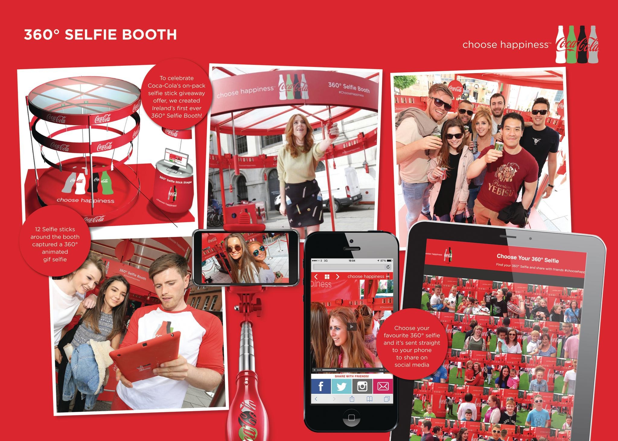 The 360° Selfie Stage | Campaign | THE WORK