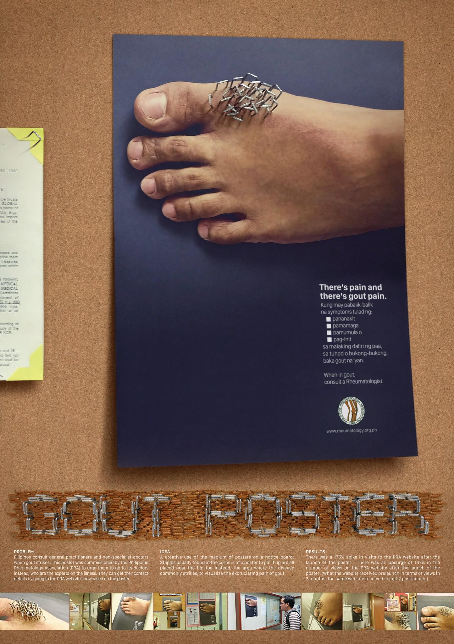 GOUT POSTERS | Campaign | THE WORK