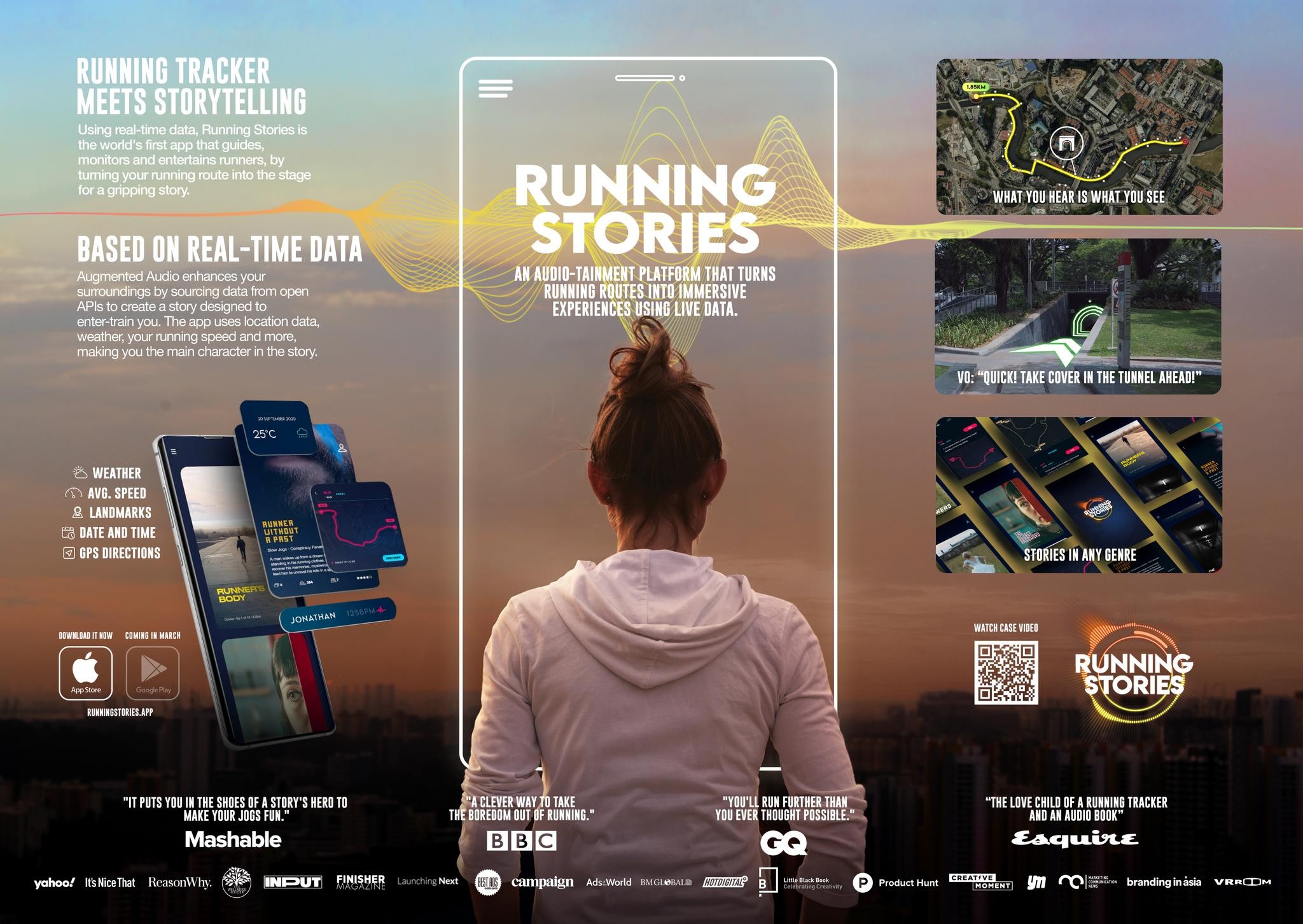 Running Stories | Campaign | THE WORK