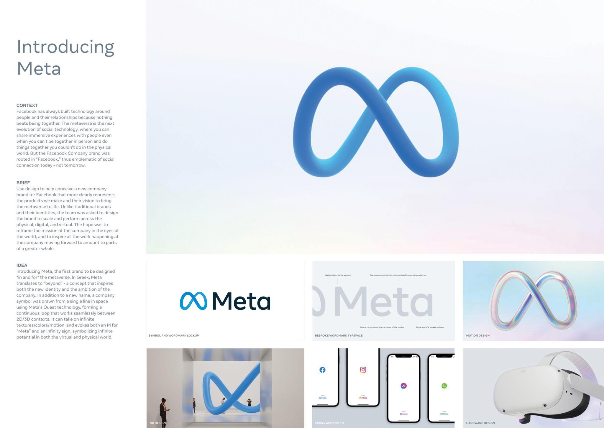 INTRODUCING META | Entry | THE WORK