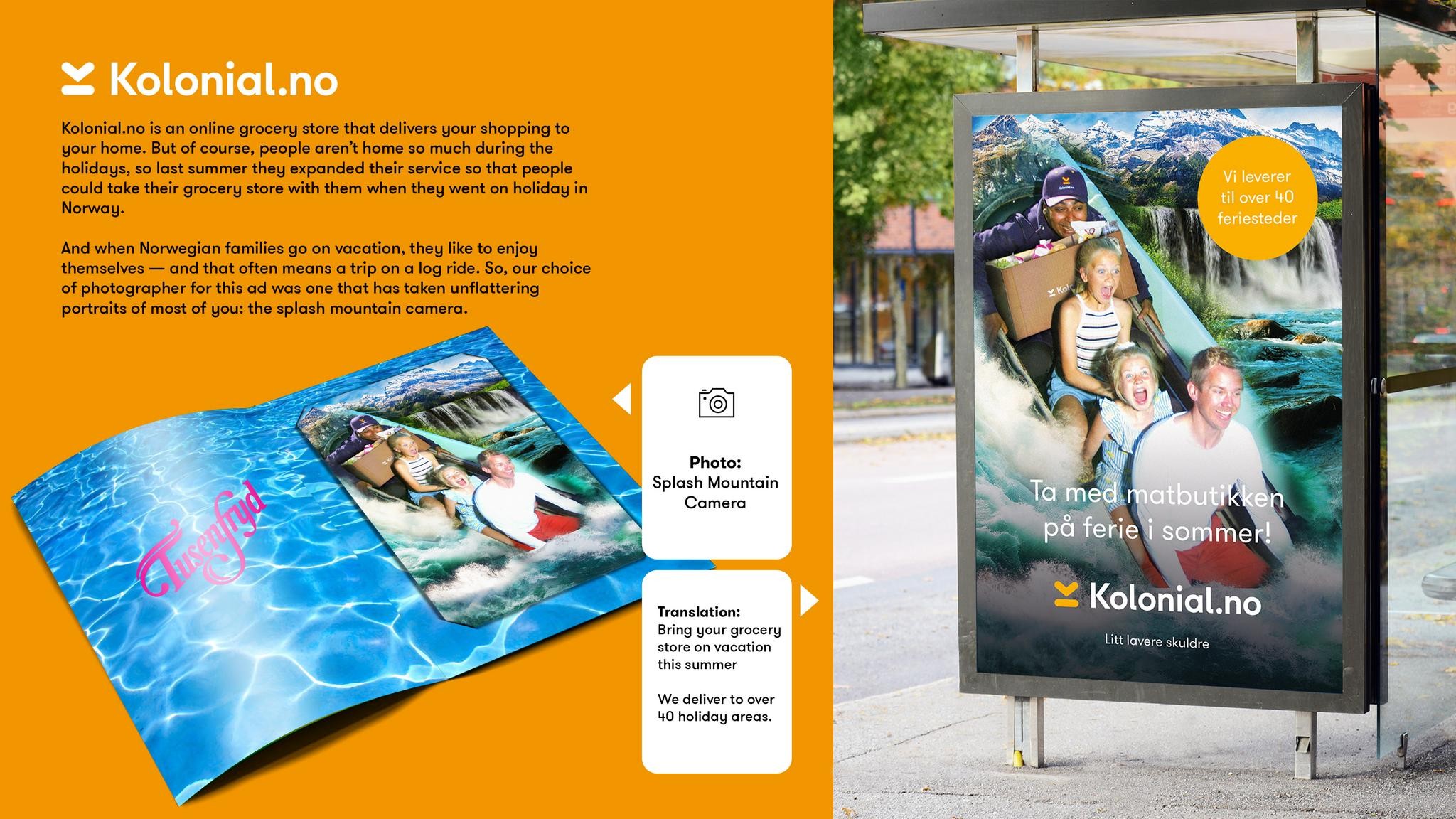 Bring your grocery store on vacation this summer | Campaign | THE WORK