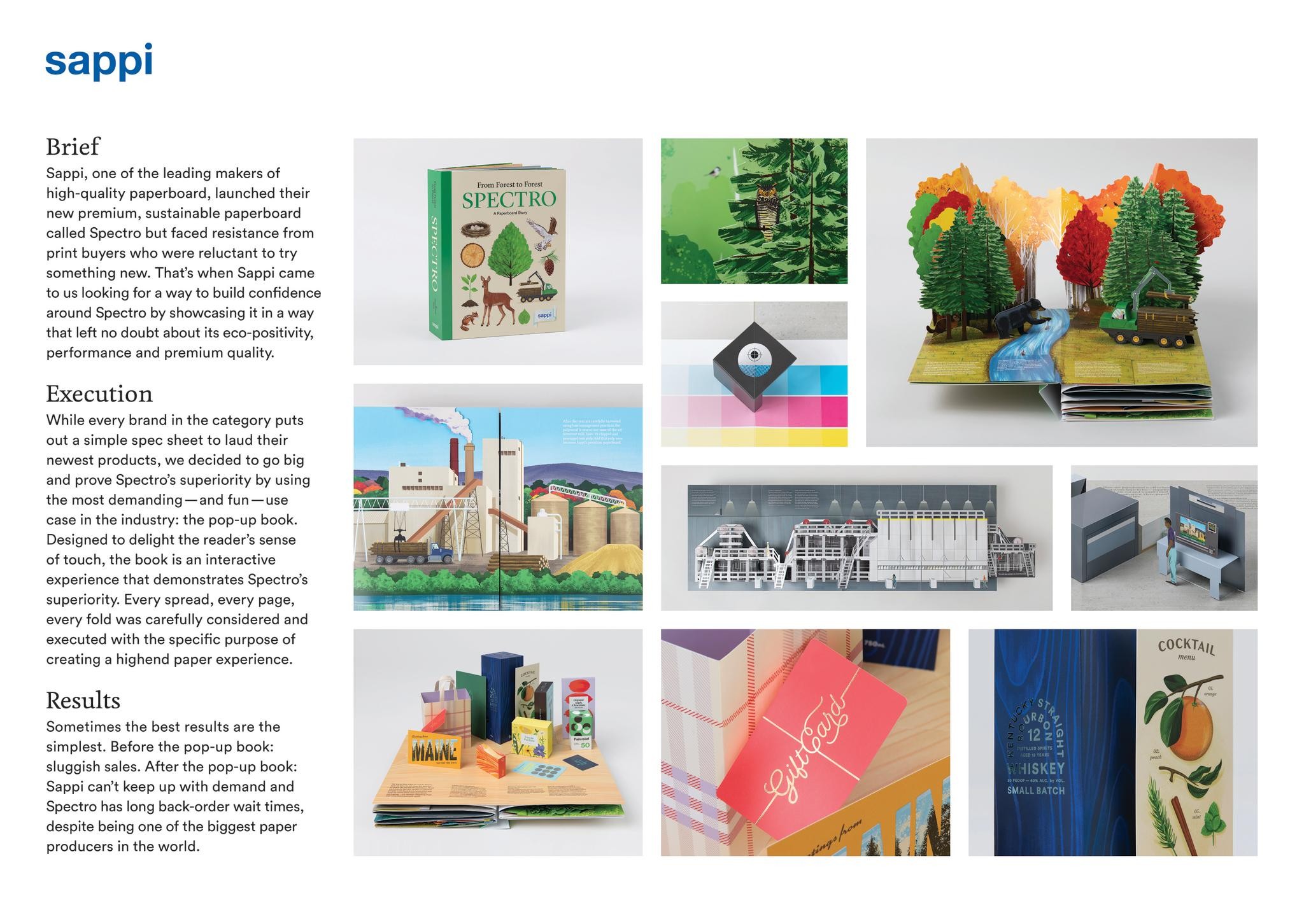 Sappi Pop-up Book | Campaign | THE WORK