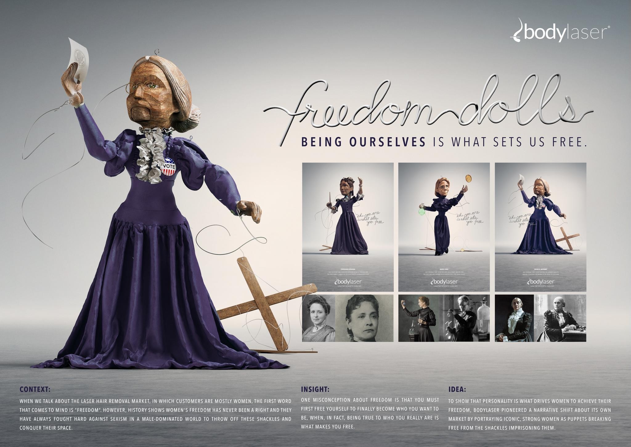 Freedom Dolls | Campaign | THE WORK