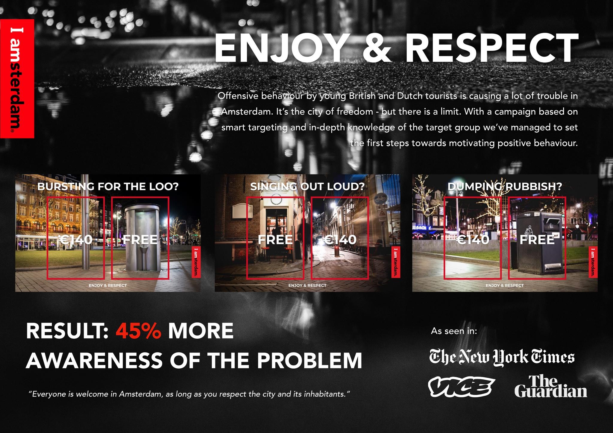 Enjoy & Respect | Campaign