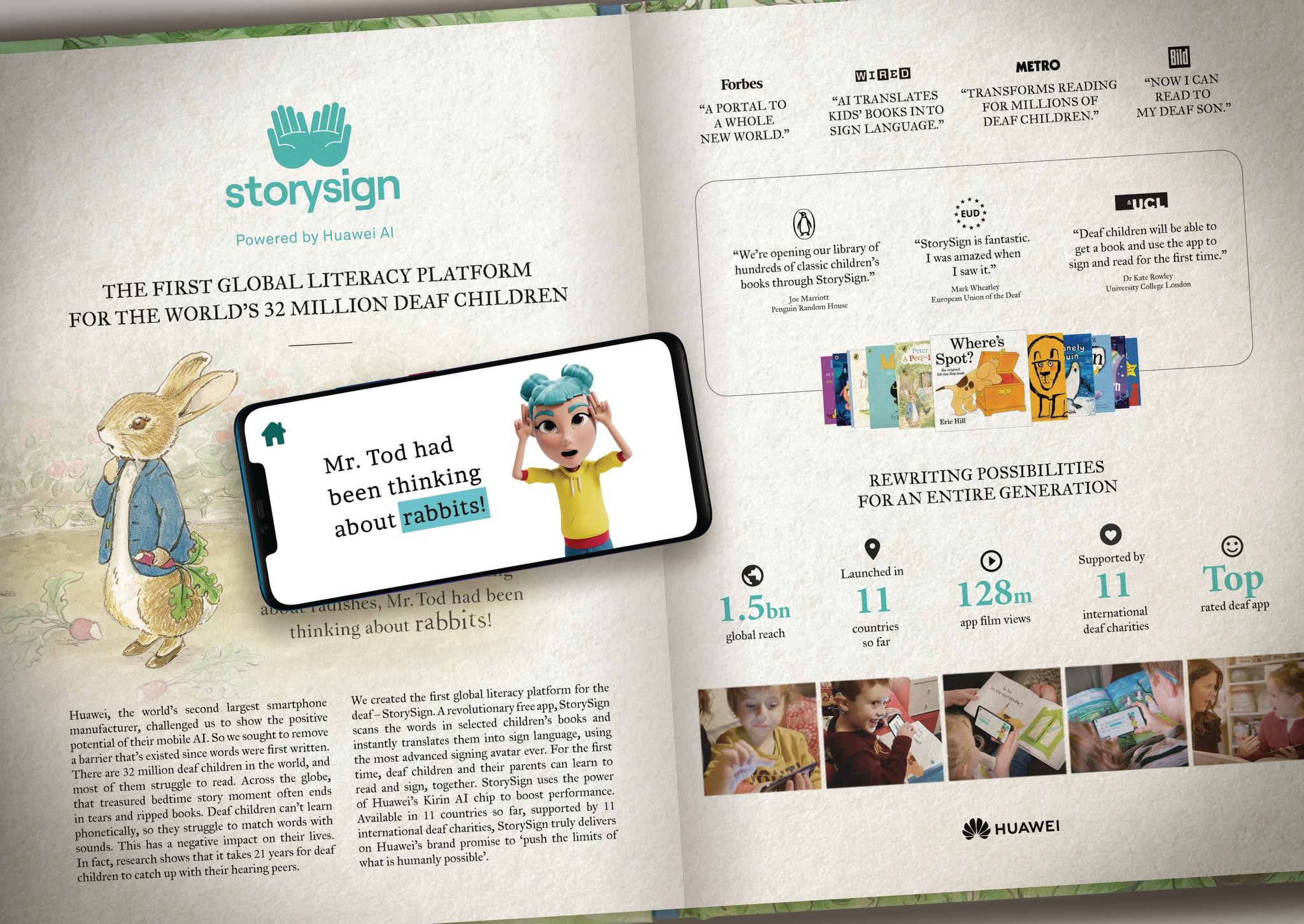 StorySign | Campaign | THE WORK