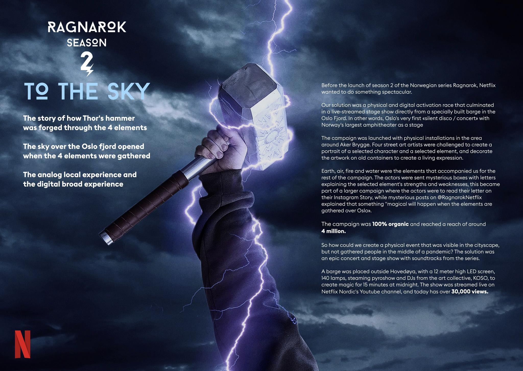 Netflix Ragnarok S02 Launch Campaign | Campaign | THE WORK