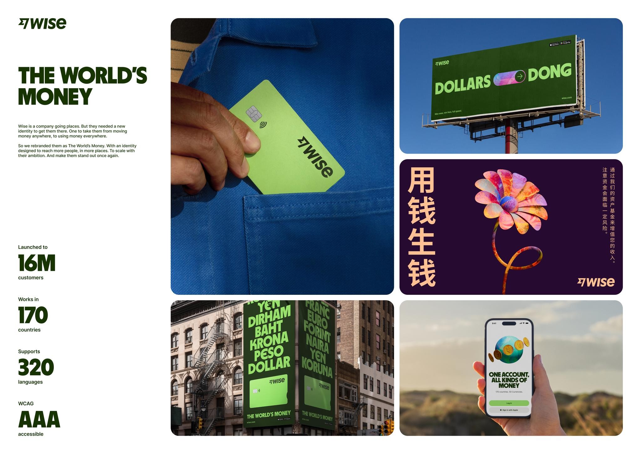 Wise Rebrand | Campaign | THE WORK