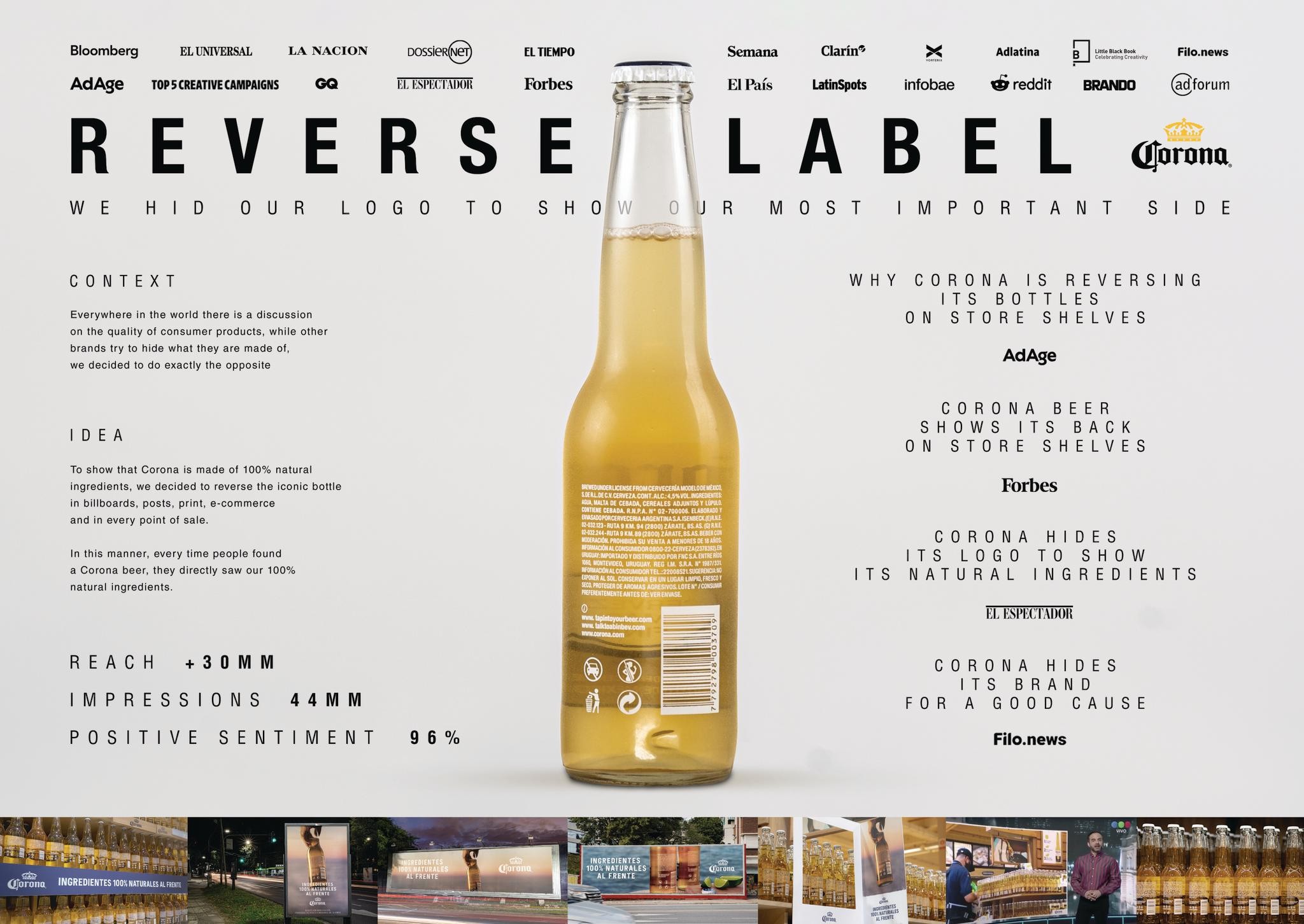 Reverse Label | Campaign | THE WORK