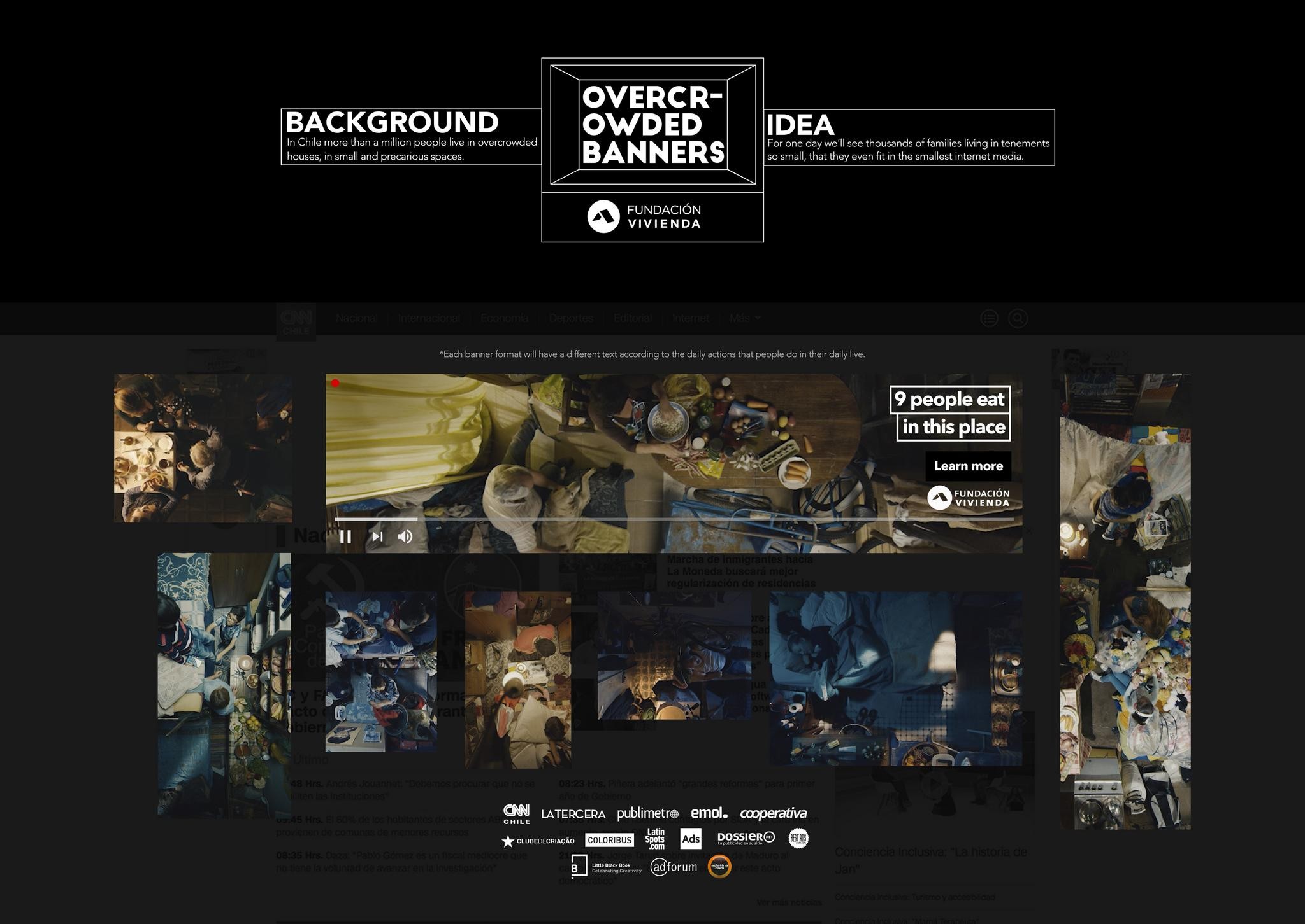 Overcrowded Banners | Campaign | THE WORK