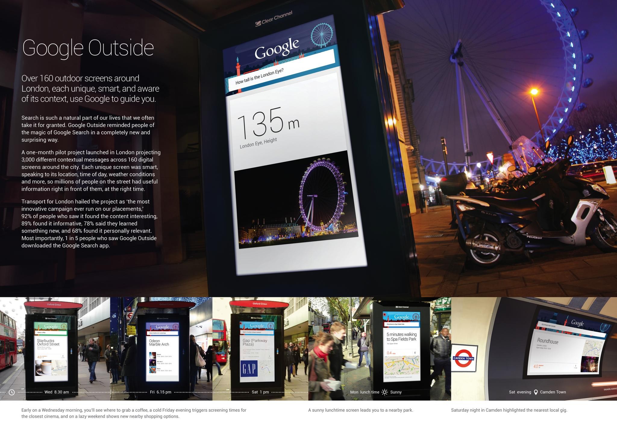 GOOGLE OUTSIDE | Campaign | THE WORK
