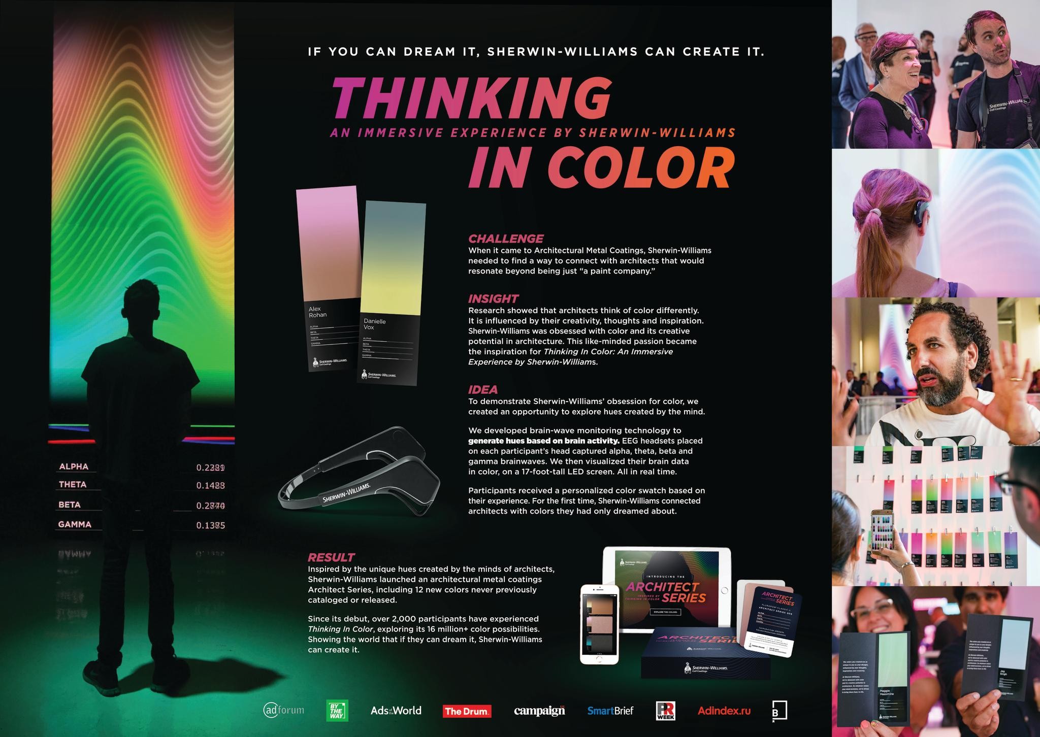 THINKING IN COLOR EXPERIENCE | Entry | THE WORK