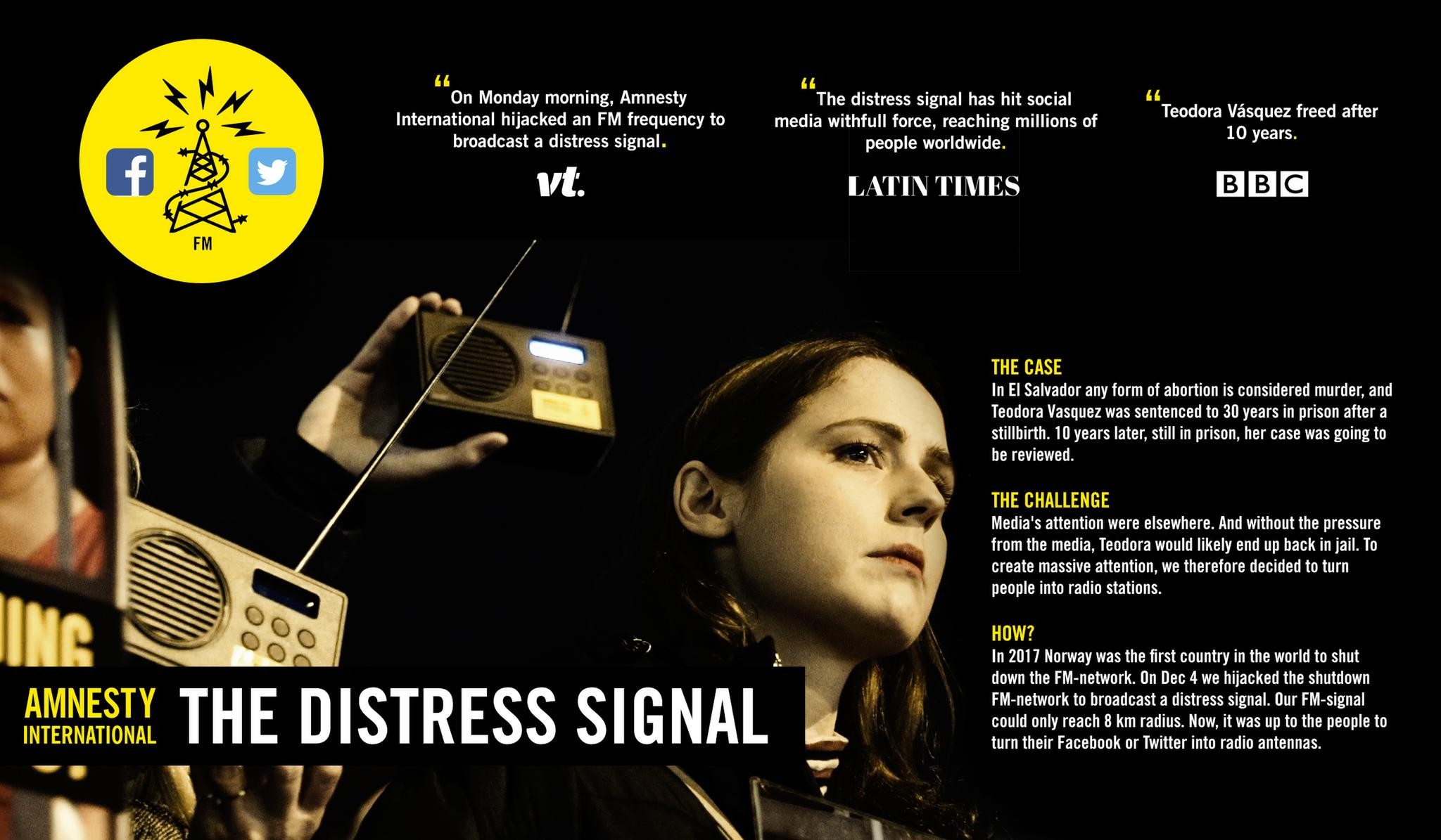 The Distress Signal | Campaign | THE WORK