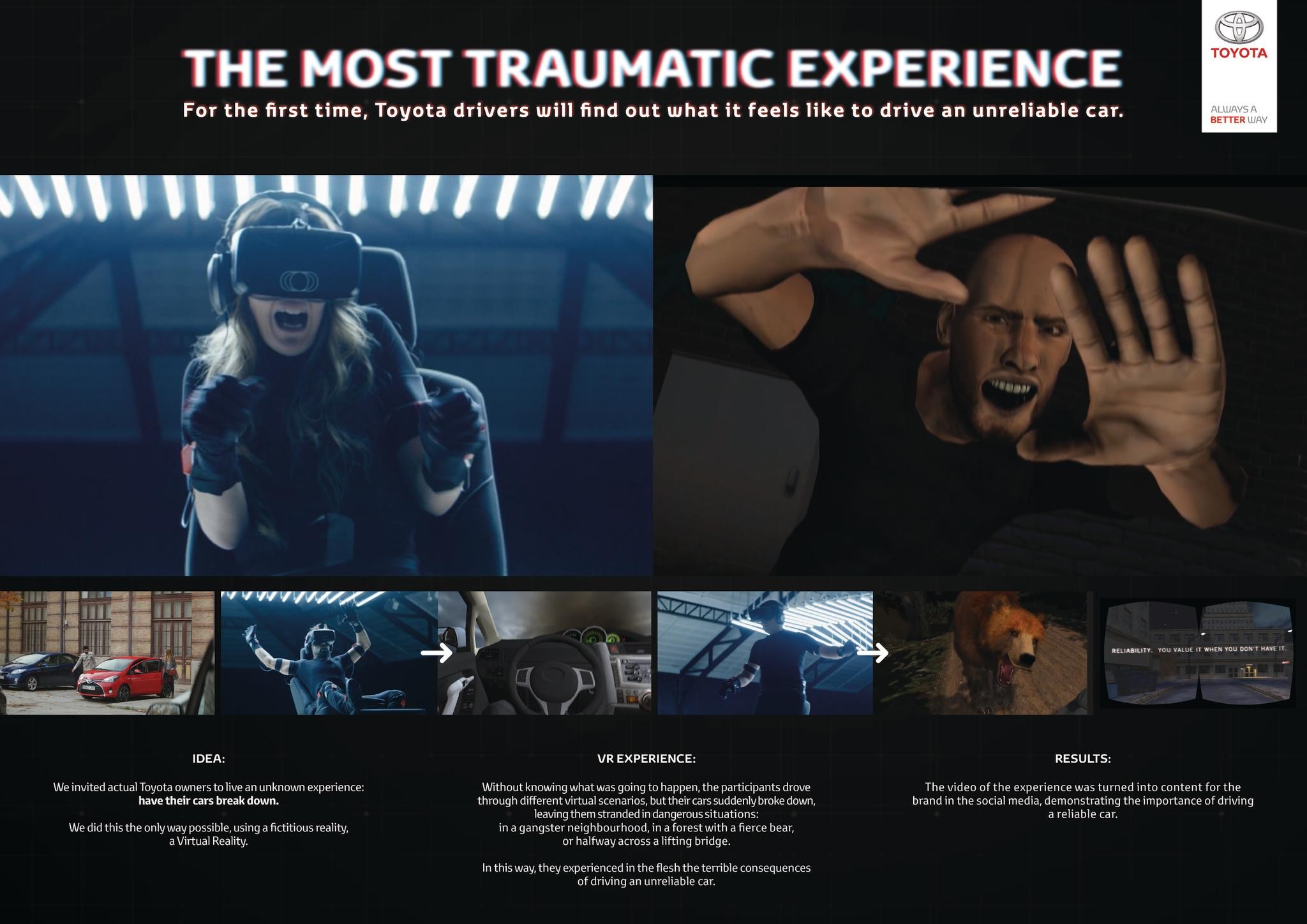 The Most Traumatic Experience | Campaign | THE WORK
