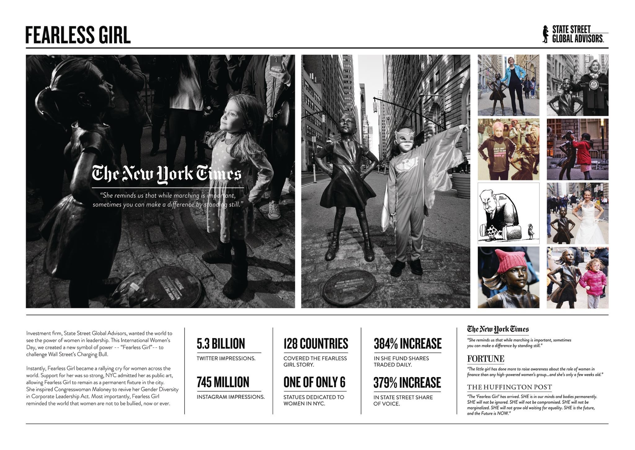 Fearless Girl | Campaign | THE WORK