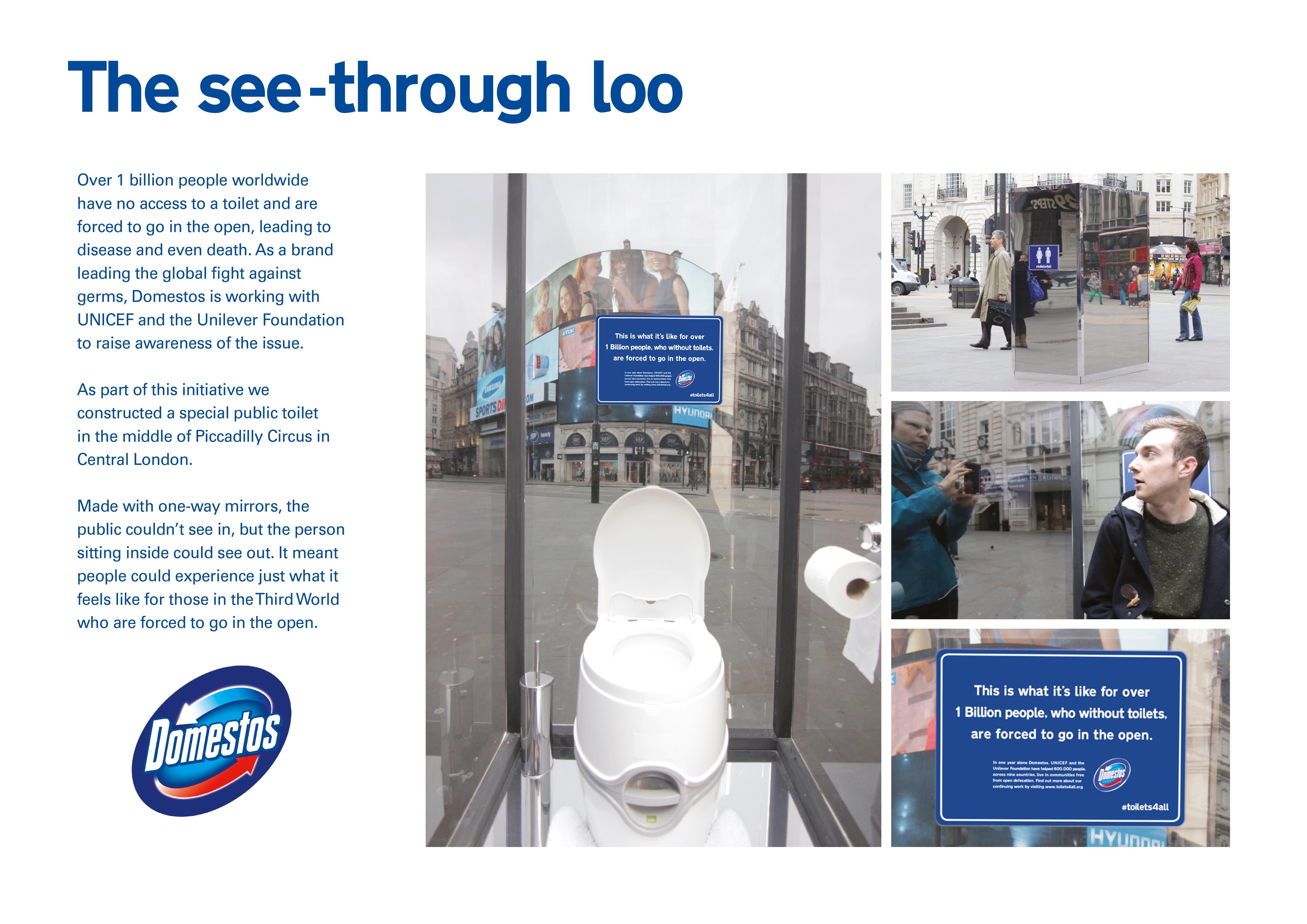 SEE THROUGH LOO | Campaign | THE WORK