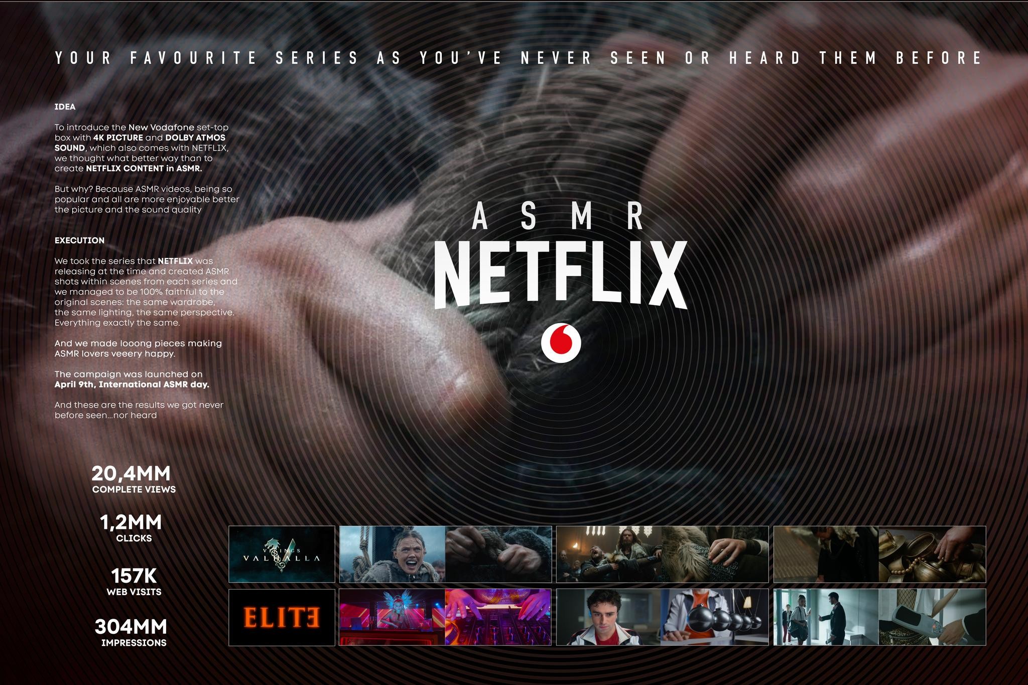 Vodafone ASMR | Campaign | THE WORK